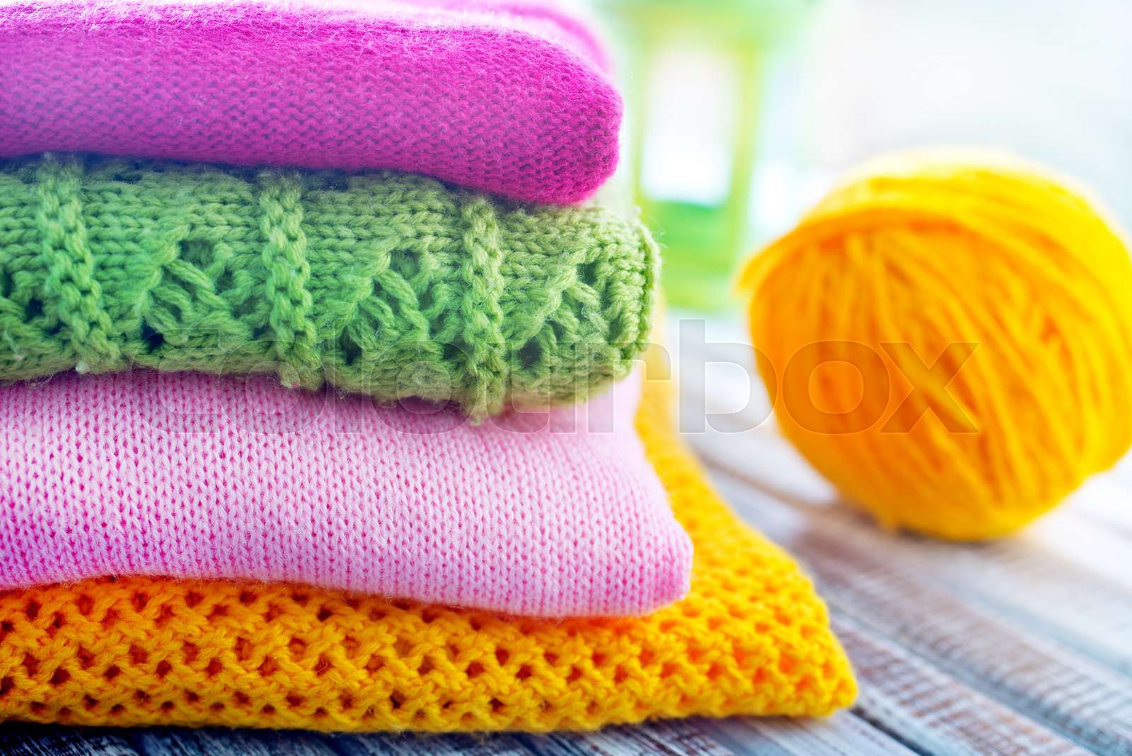 knitting | Stock image | Colourbox