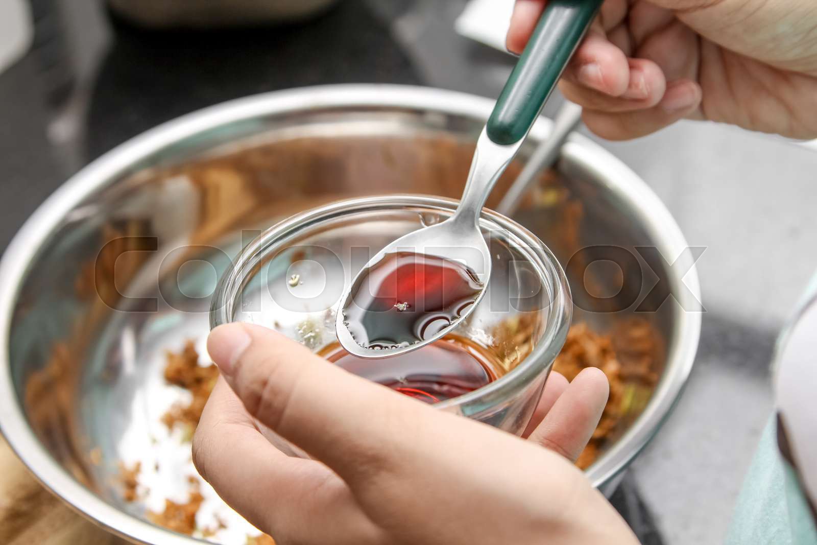 chef seasoning | Stock image | Colourbox