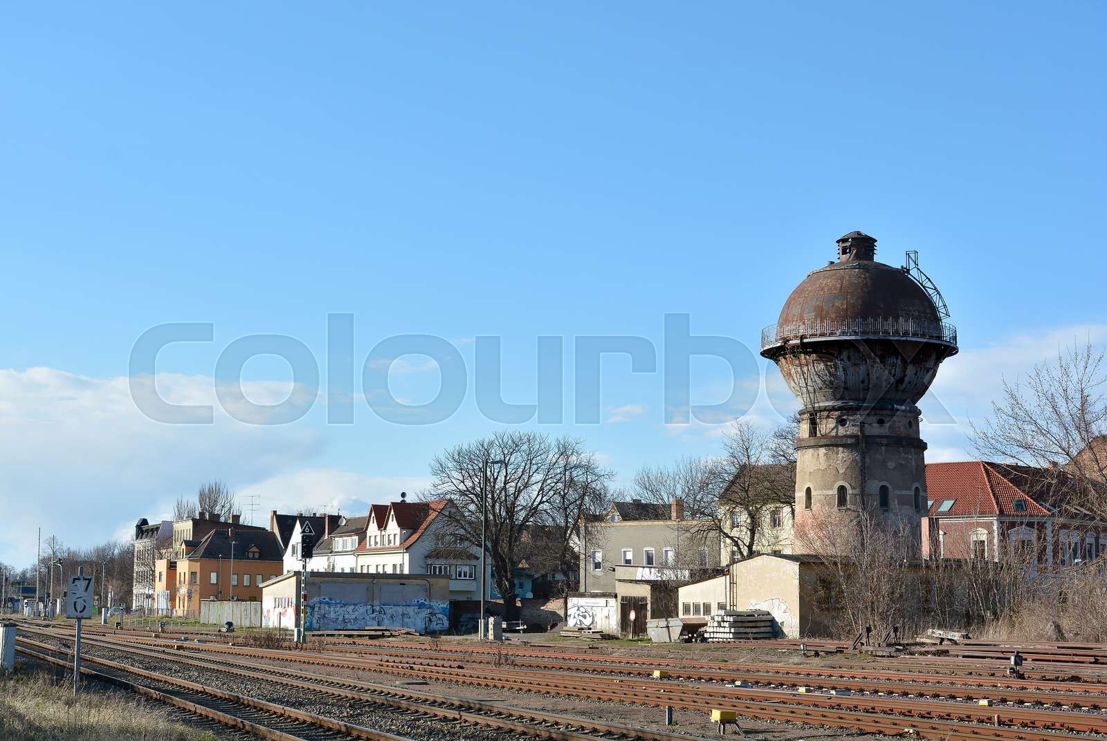 old water tower | Stock image | Colourbox
