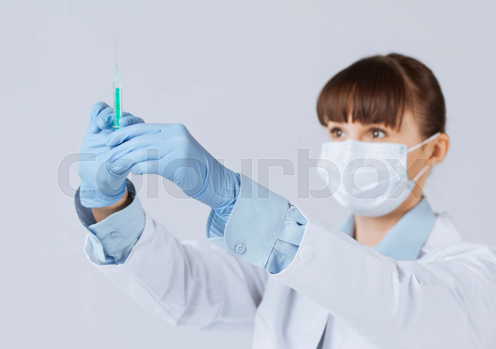 arzt, anästhesist, uniform | Stock Bild | Colourbox