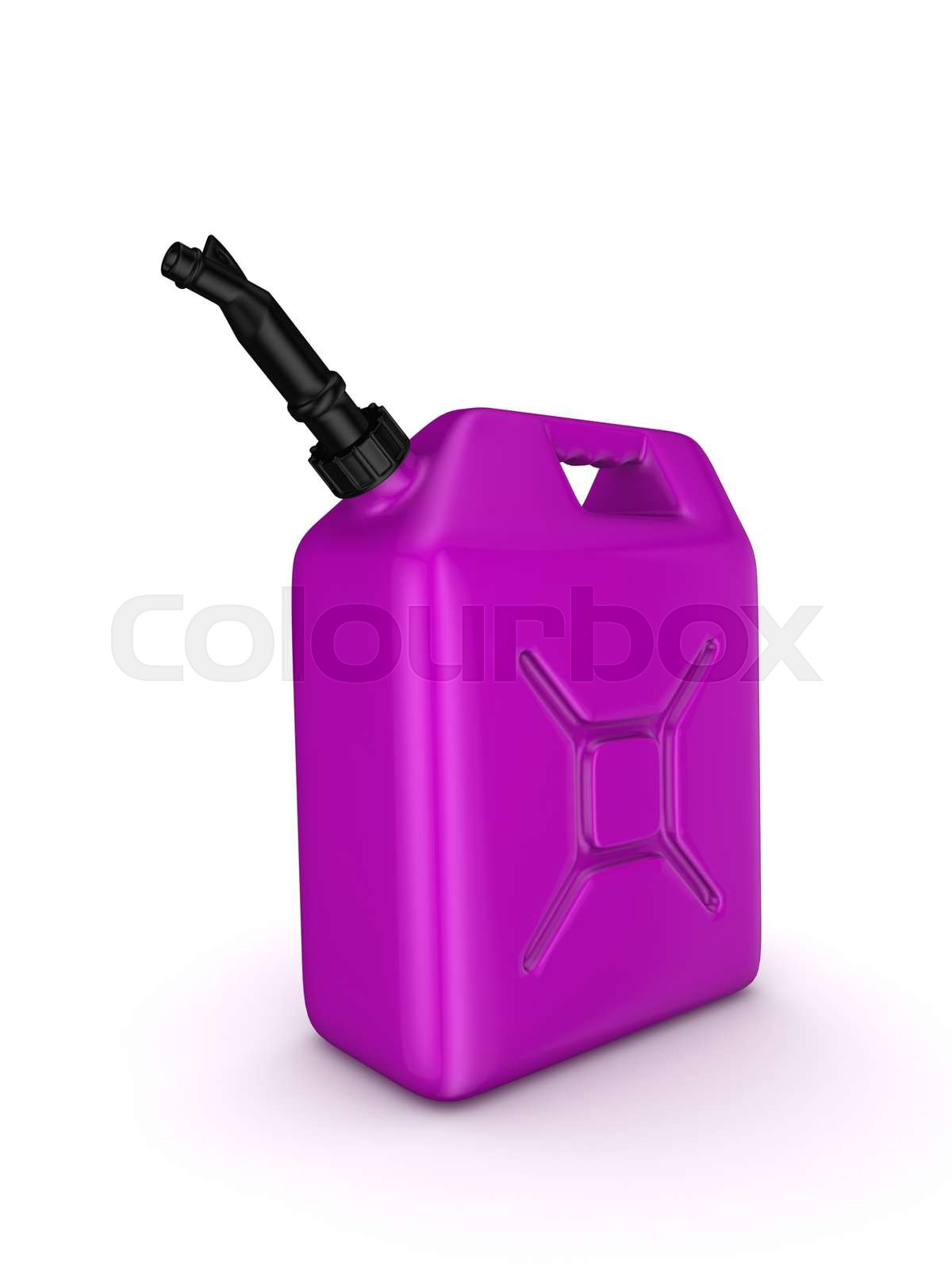 Colorful gasoline jerrycan. | Stock image | Colourbox