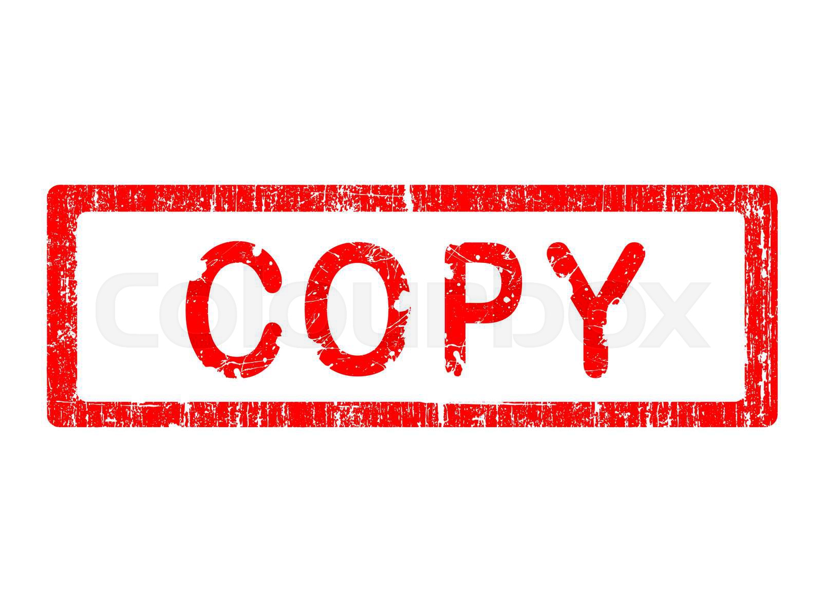 Grunge Office Stamp - COPY | Stock vector | Colourbox