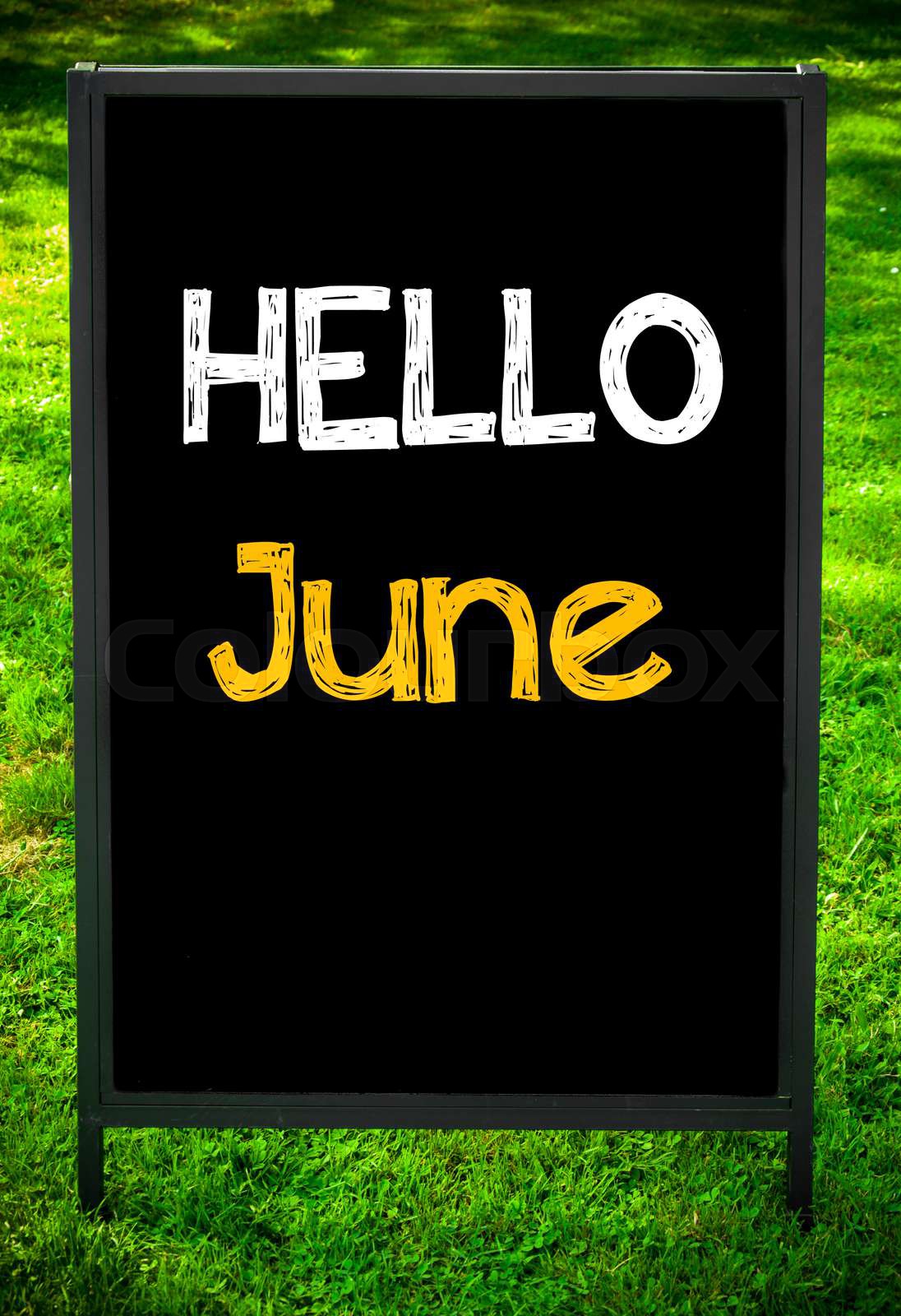 HELLO JUNE | Stock image | Colourbox
