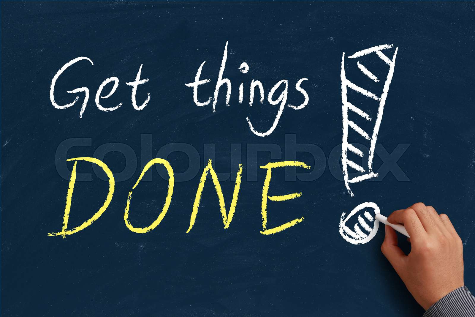 Get things done | Stock image | Colourbox