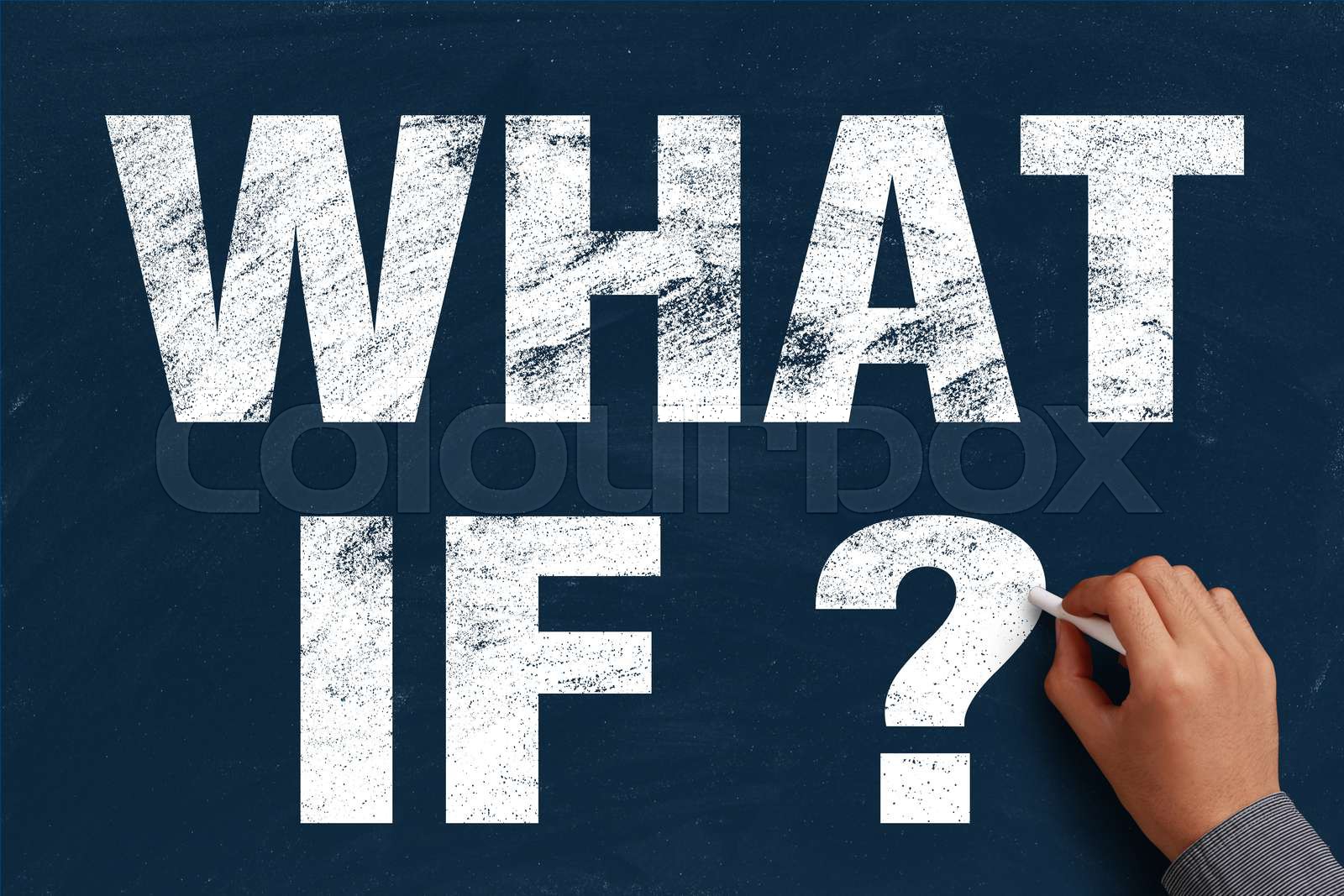 What if | Stock image | Colourbox