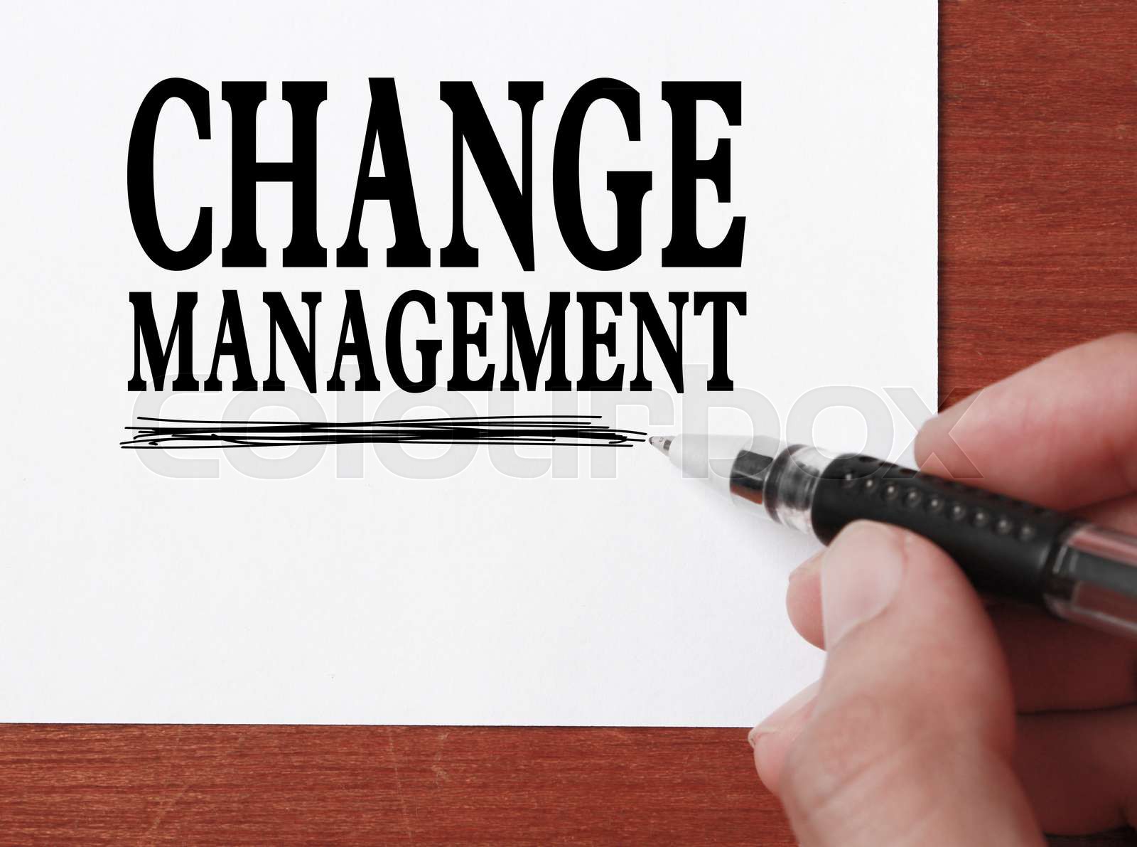 Change management | Stock image | Colourbox