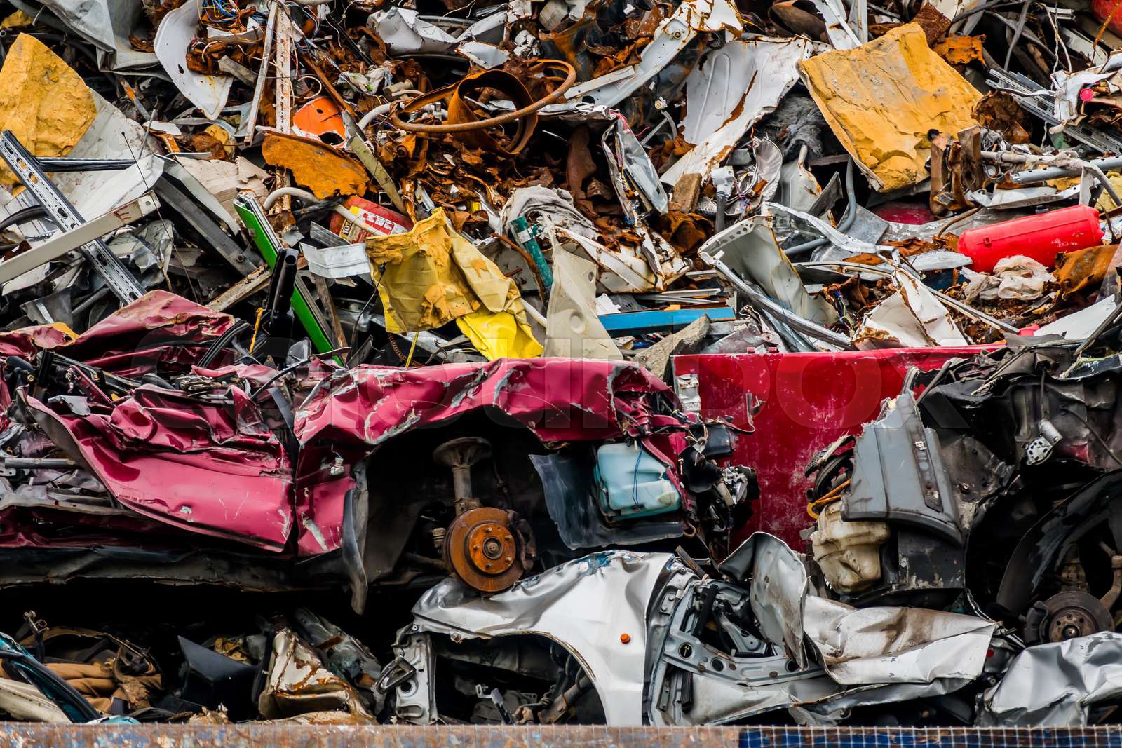 cars were scrapped | Stock image | Colourbox