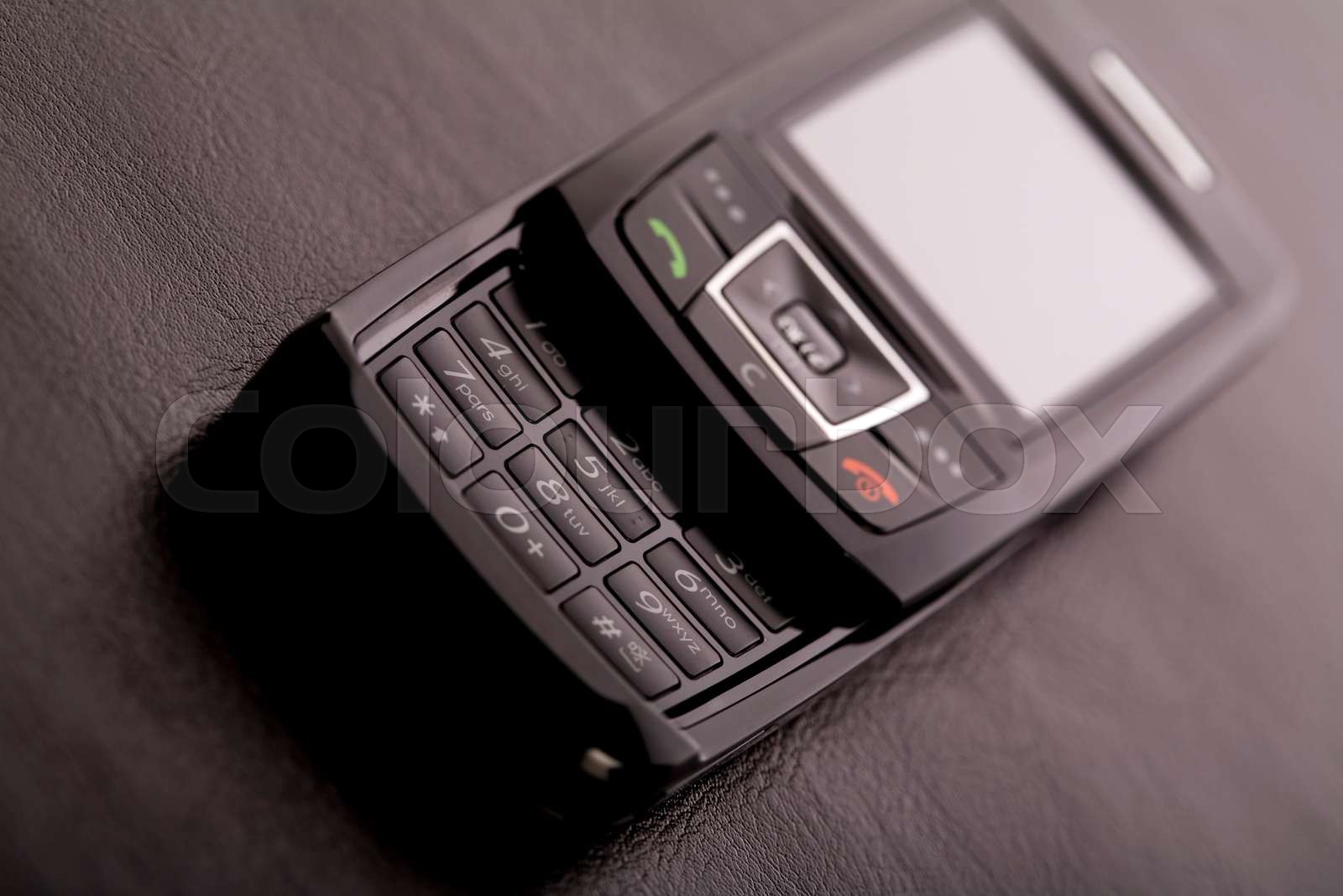 Mobile phone, gsm and global connection | Stock image | Colourbox