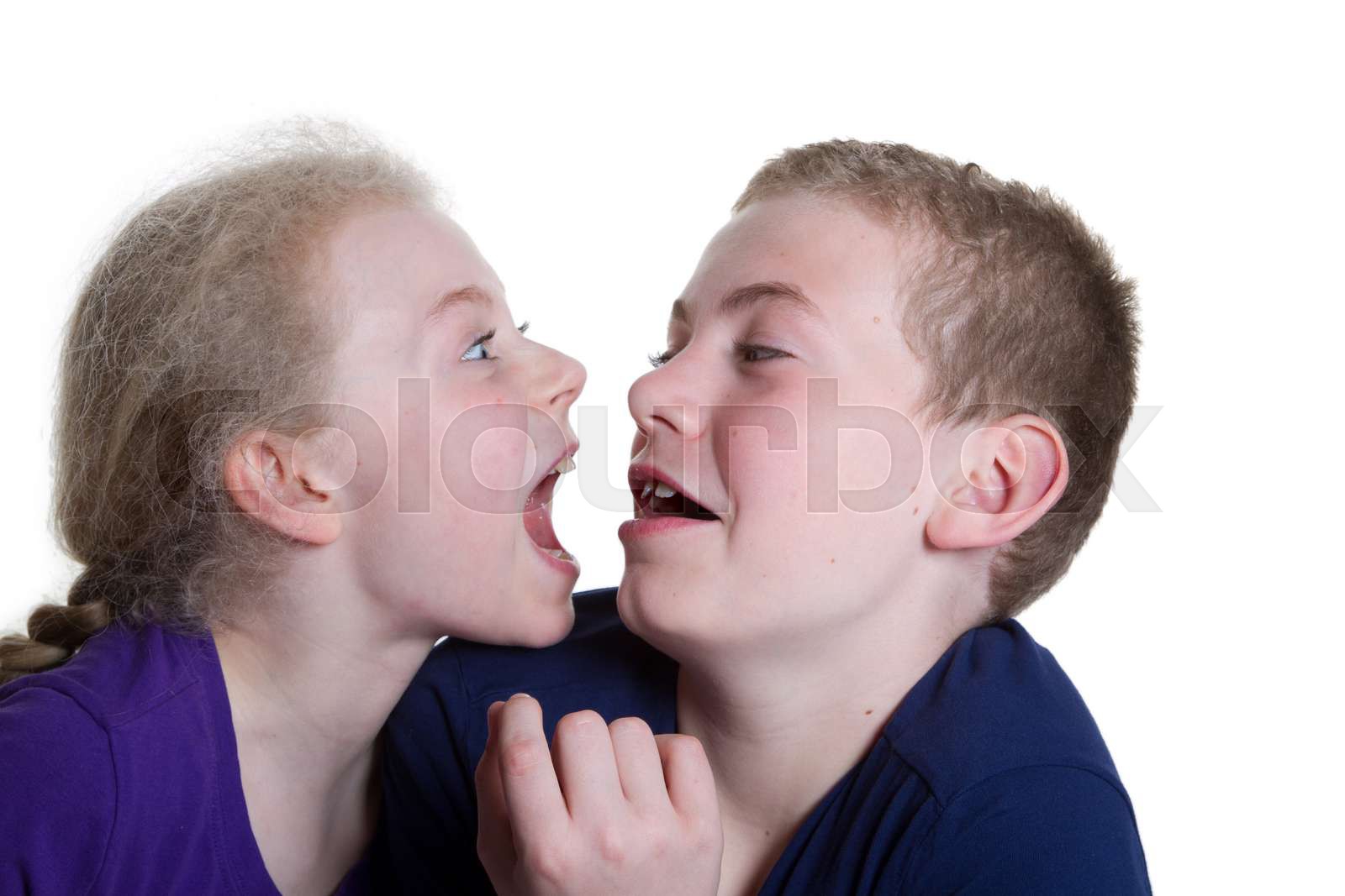 Bored kids | Stock image | Colourbox