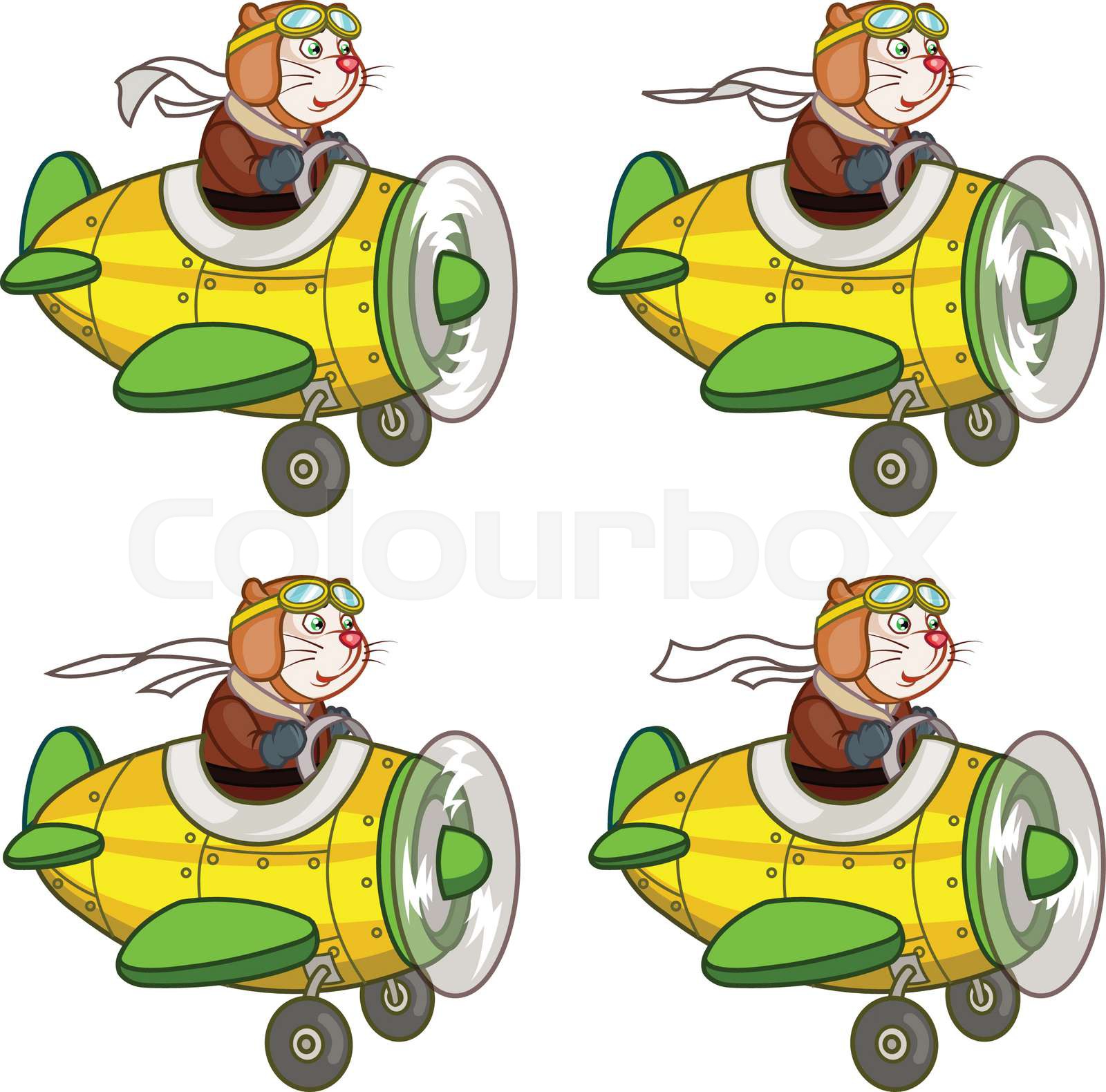 Mouse Pilot Game Sprite | Stock vector | Colourbox