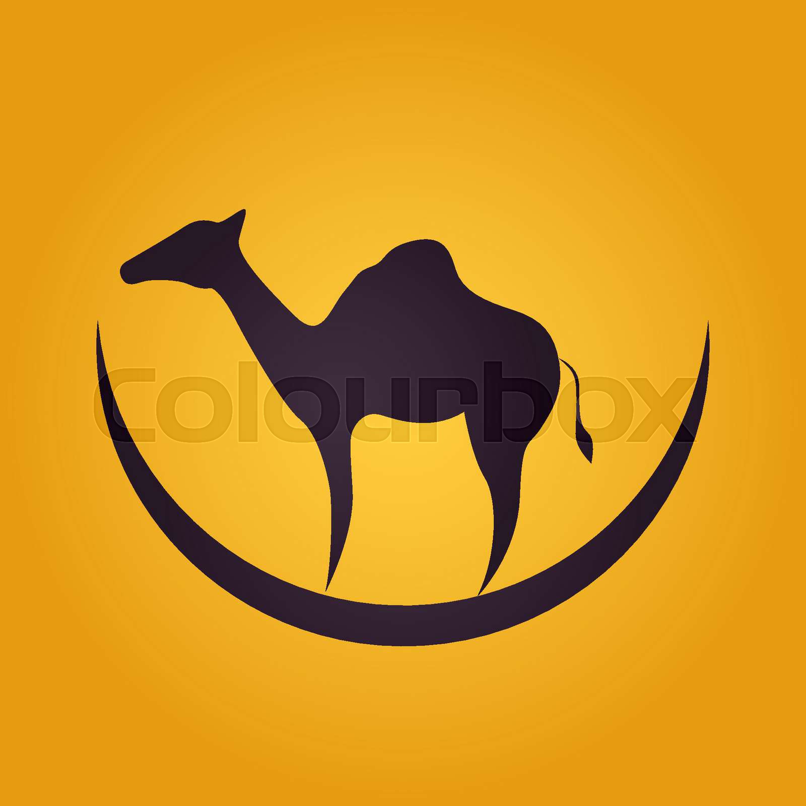 Camel logo vector | Stock vector | Colourbox