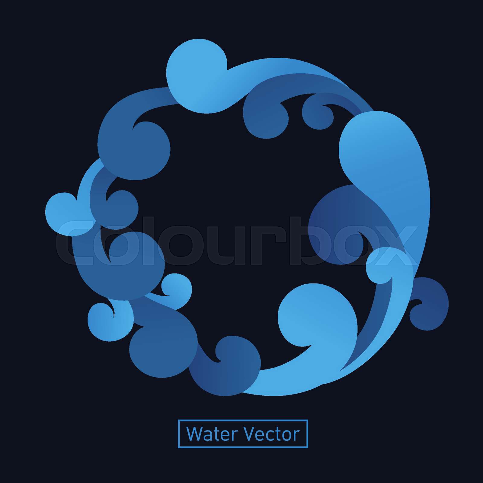 Water Vector | Stock vector | Colourbox