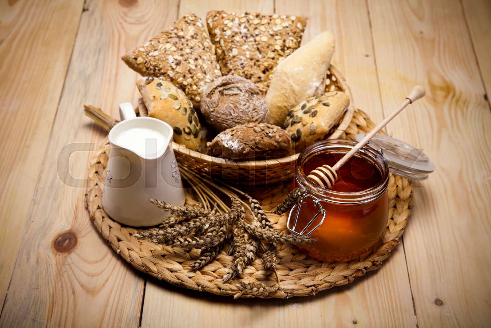 Rural organic food, heathy natural concept | Stock image | Colourbox