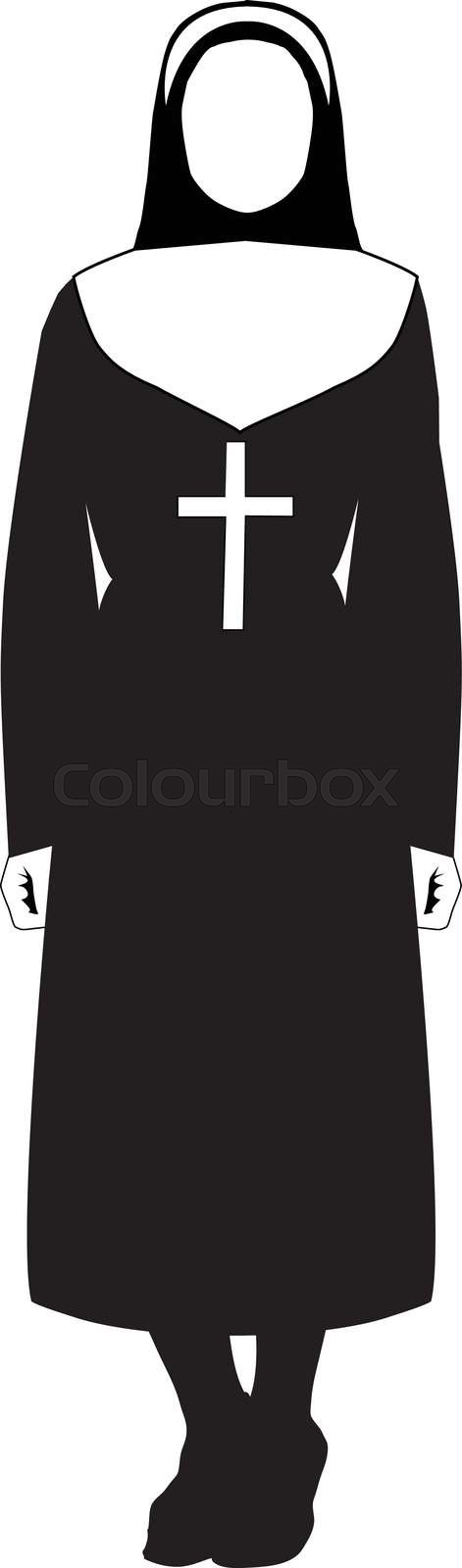 NUN | Stock vector | Colourbox