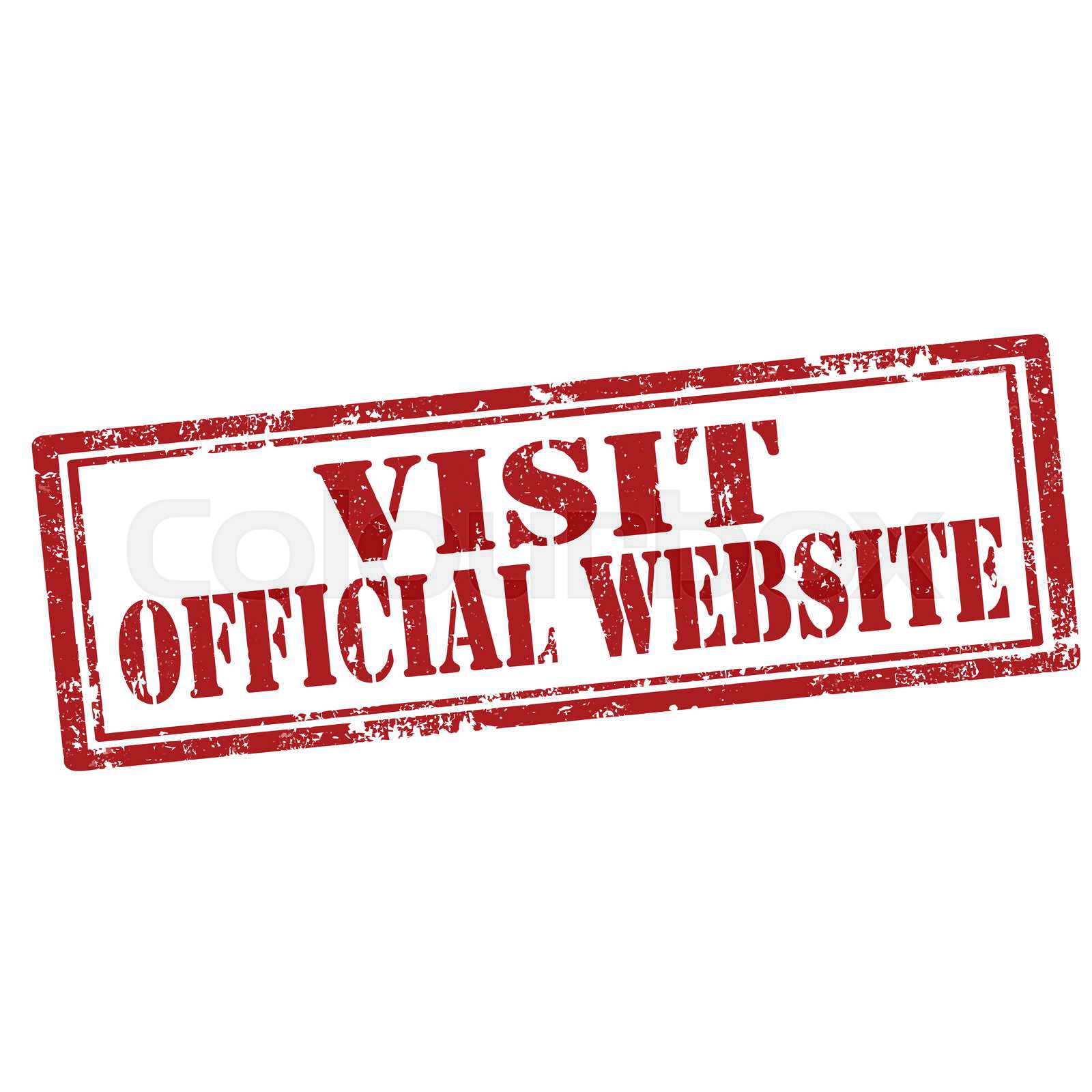 Visit Official Website-stamp | Stock vector | Colourbox