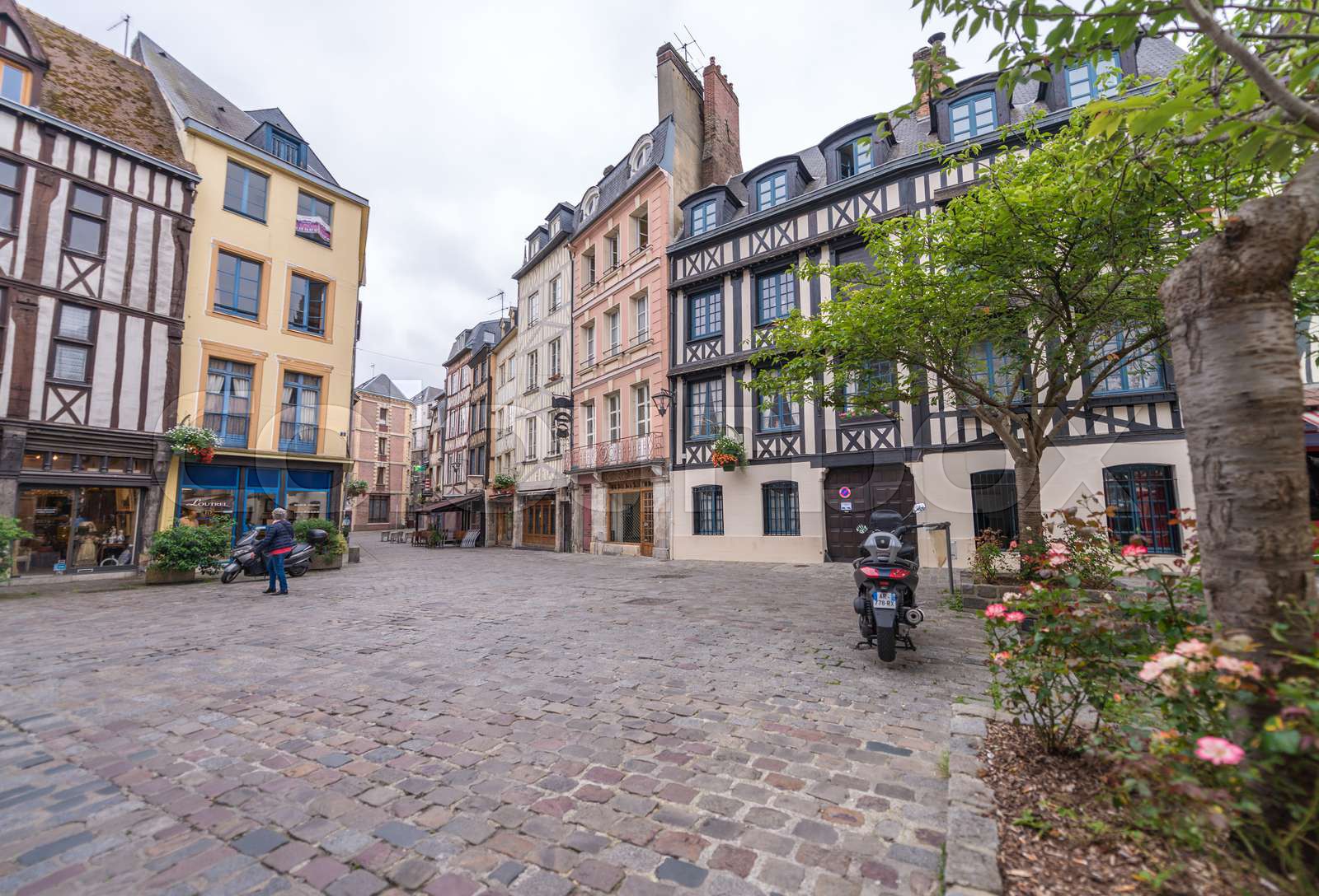 rouen, frankrig, by | Stock foto | Colourbox