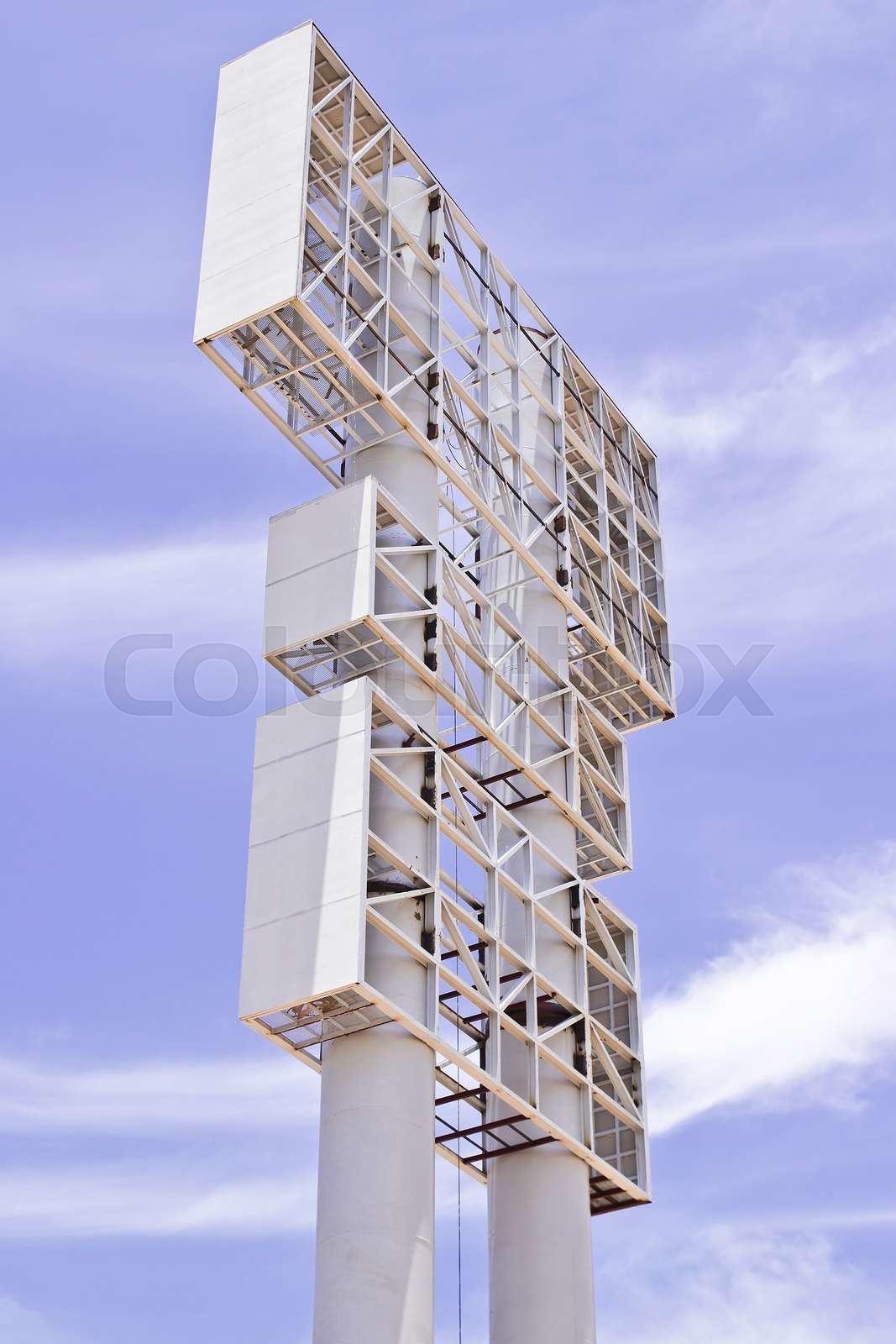 Billboard structure | Stock image | Colourbox