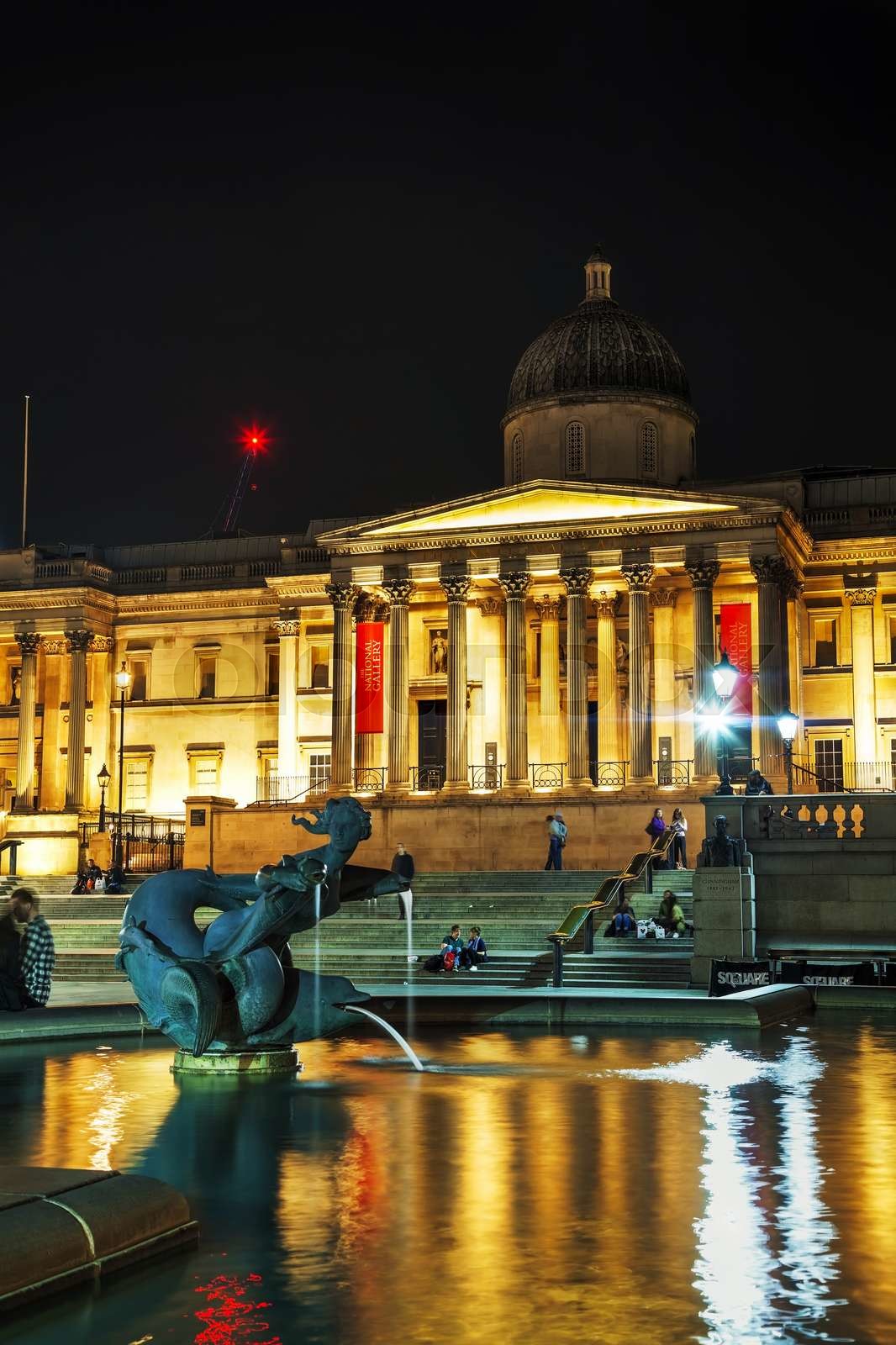 National Gallery building in London | Stock image | Colourbox
