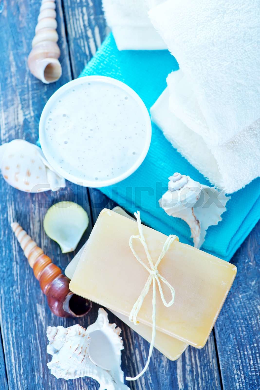 Soap and Body Lotion | Stock image | Colourbox