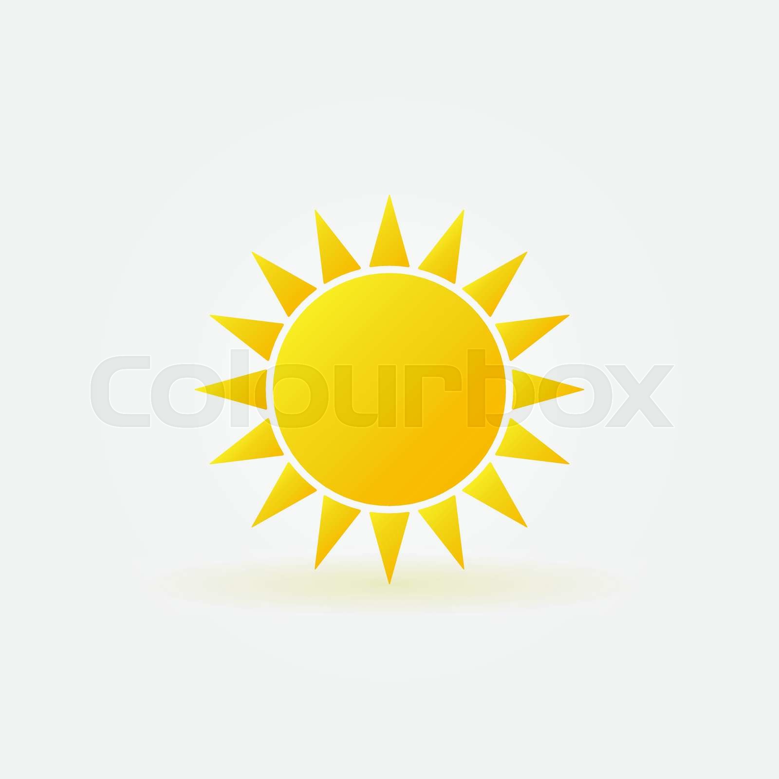 Yellow Sun Logo Or Icon Stock Vector Colourbox yellow-sun-logo-or-icon-stock-vector-colourbox