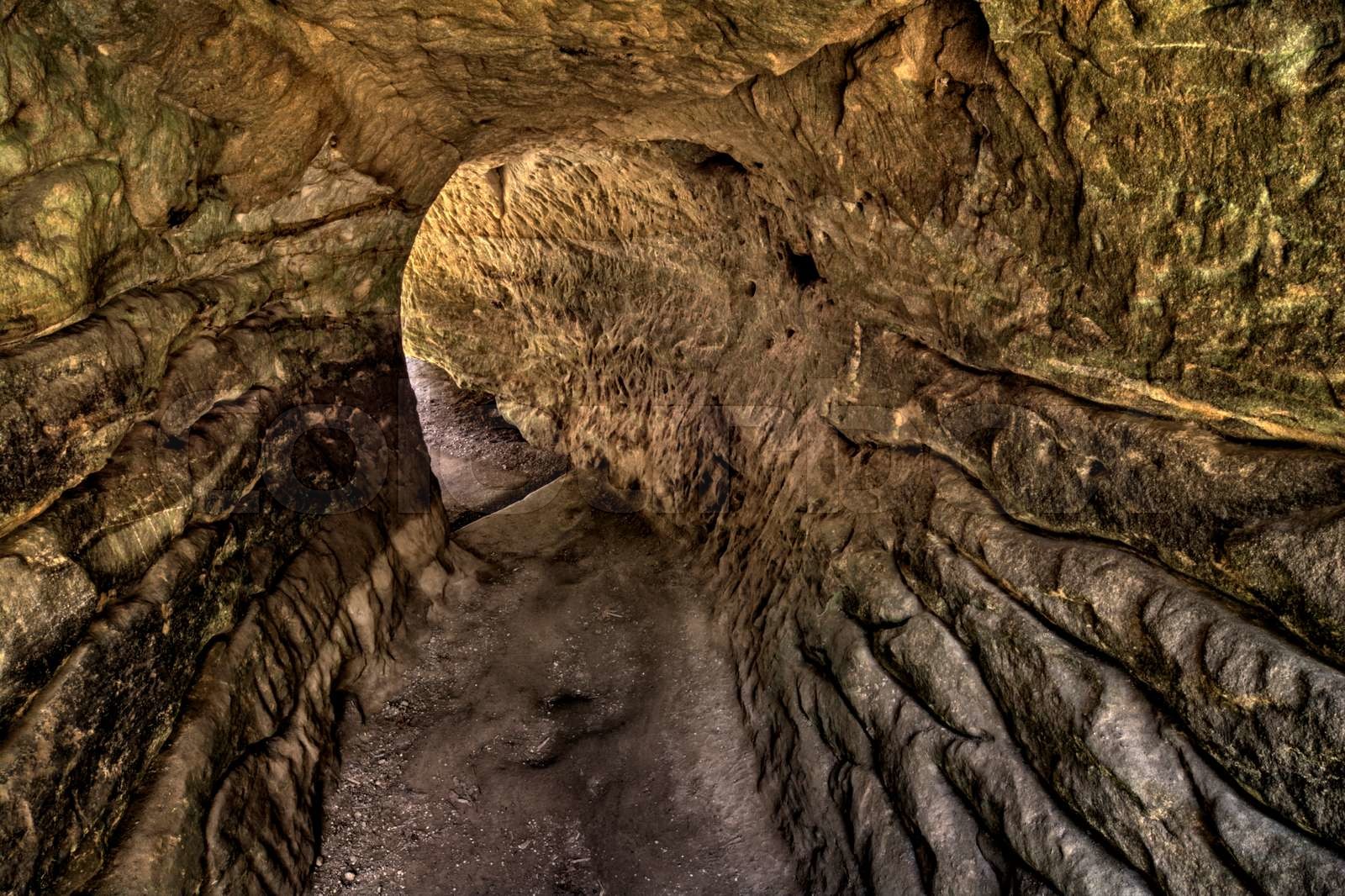 Rock Tunnel | Stock image | Colourbox