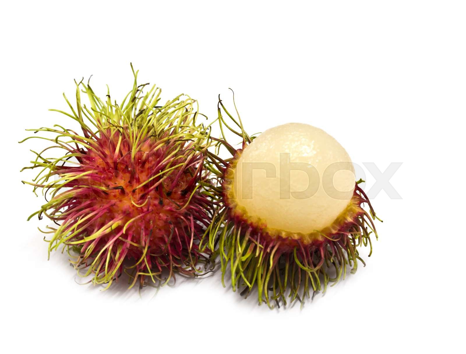 Rambutan isolated | Stock image | Colourbox