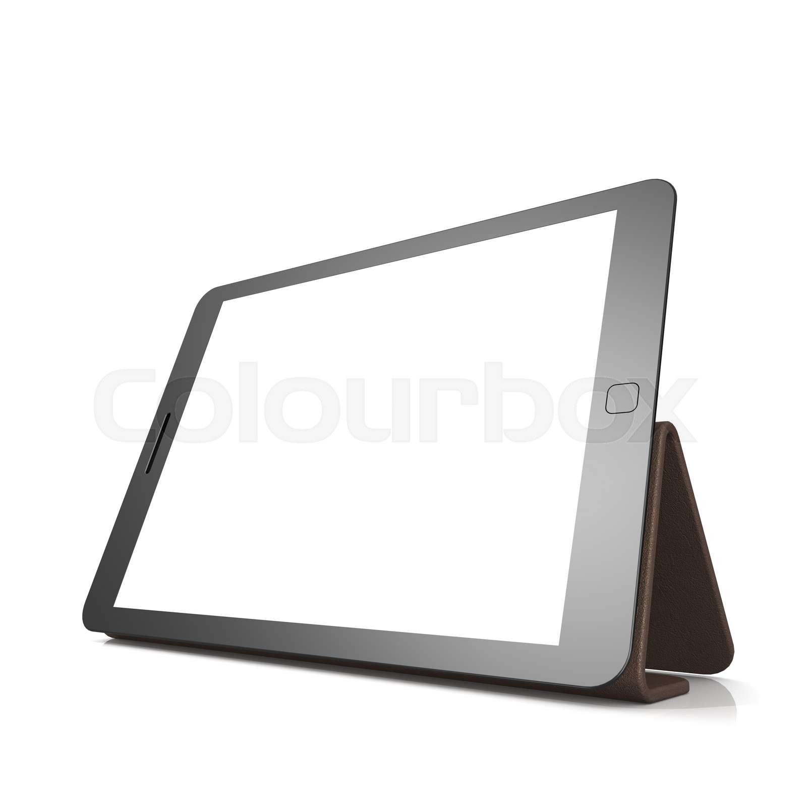 Blank tablet | Stock image | Colourbox