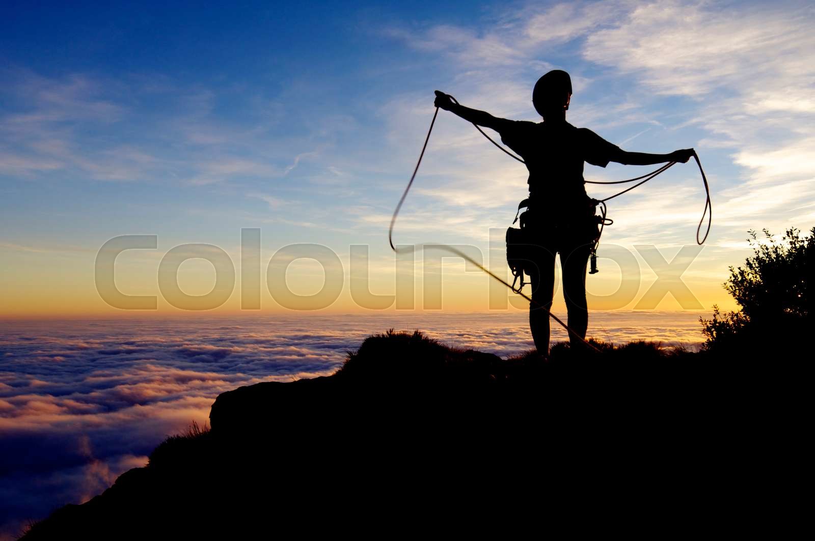 climber | Stock image | Colourbox