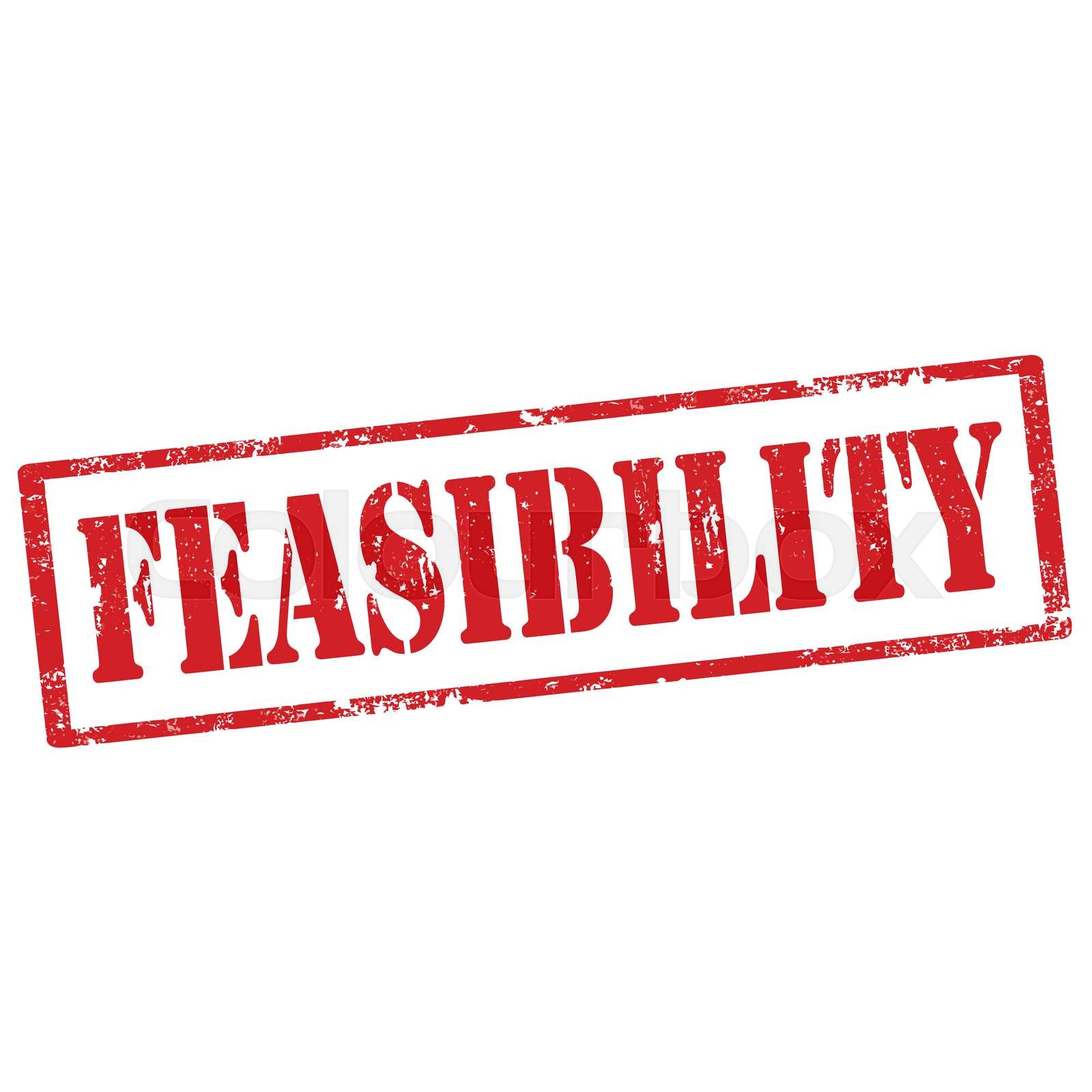 Feasibility-stamp | Stock vector | Colourbox