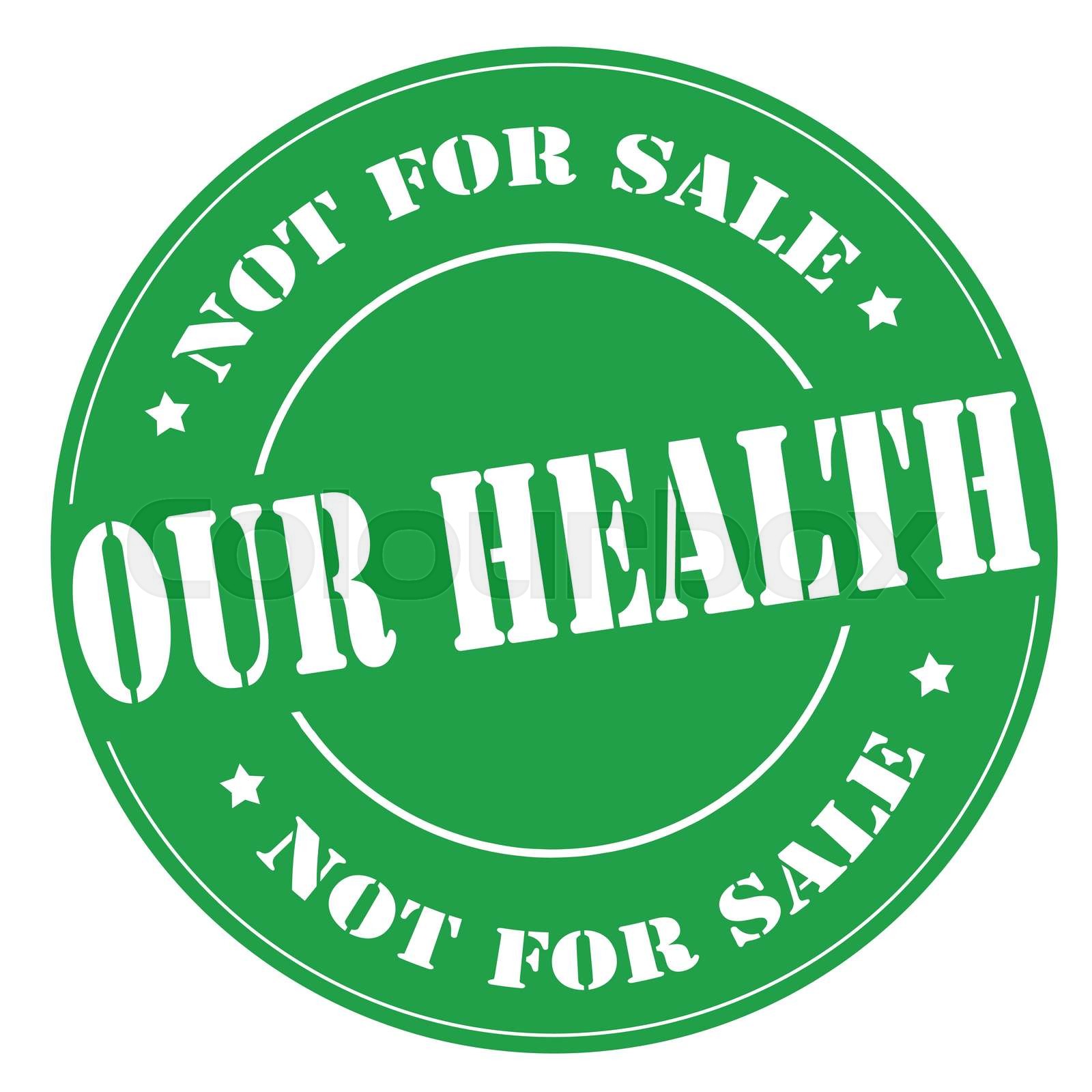 Our Health-stamp | Stock vector | Colourbox