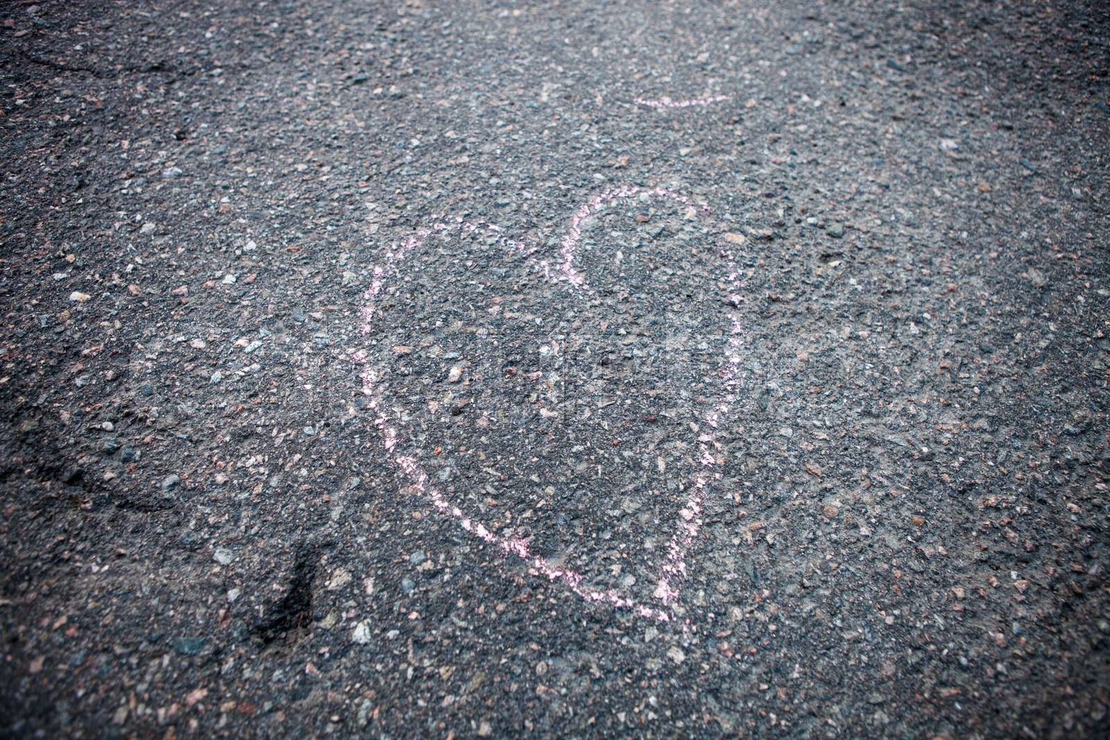 Heart on the ground | Stock image | Colourbox