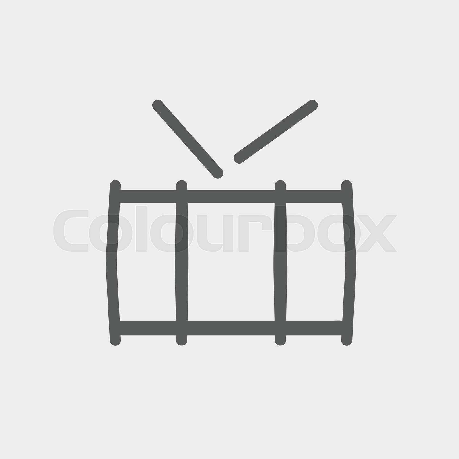 fass, icons, blau | Stock-Vektor | Colourbox