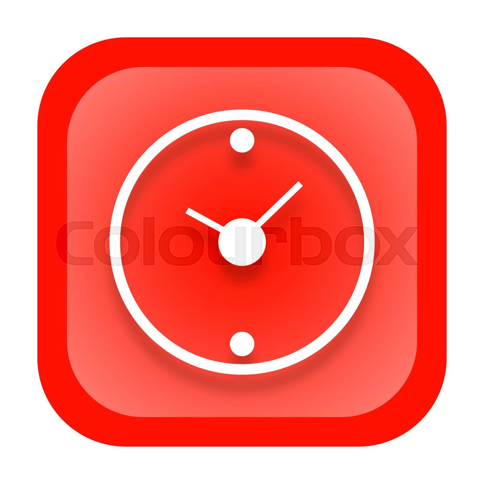 genauigkeit, stoppuhr, piktogramm | Stock Bild | Colourbox
