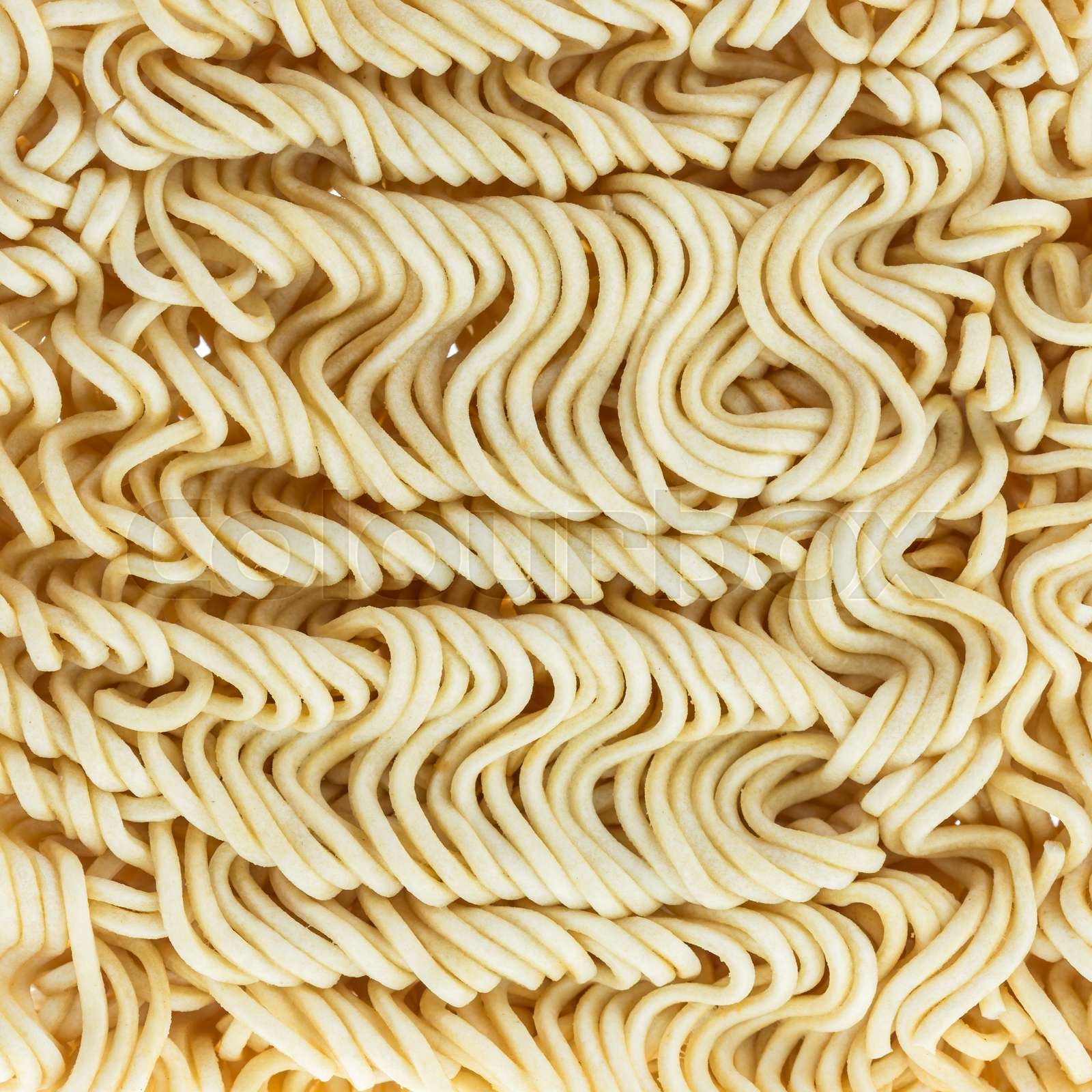 Close up instant noodle | Stock image | Colourbox