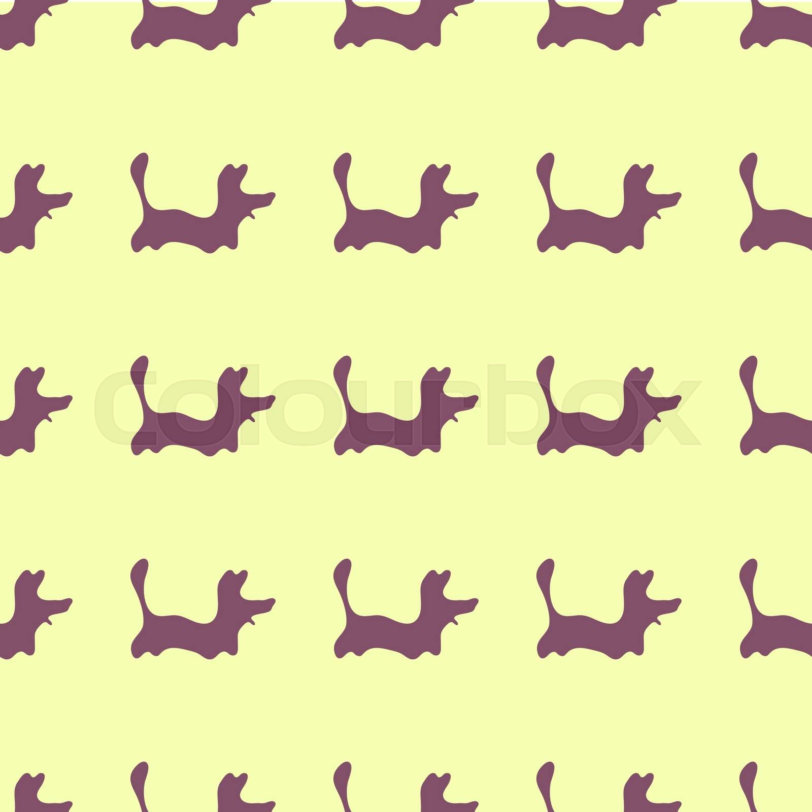 Zoo pattern for designed print | Stock vector | Colourbox