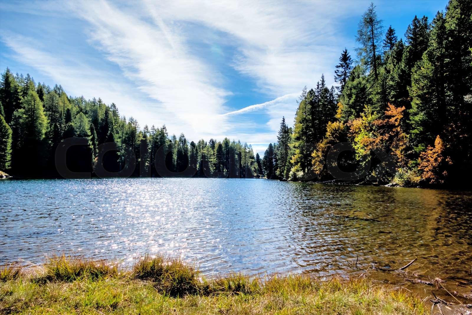 abgelegen, widerspiegeln, erholung | Stock Bild | Colourbox