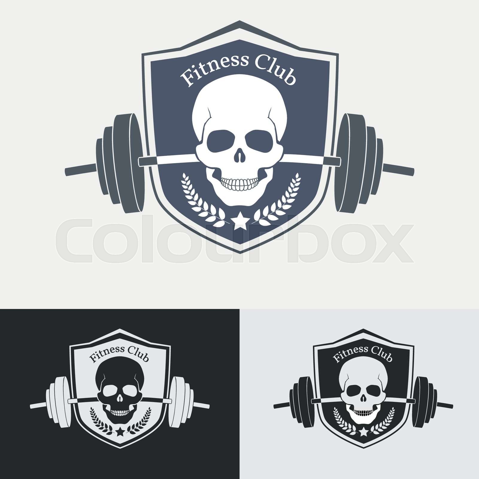 Athletic gym logo concept. | Stock vector | Colourbox