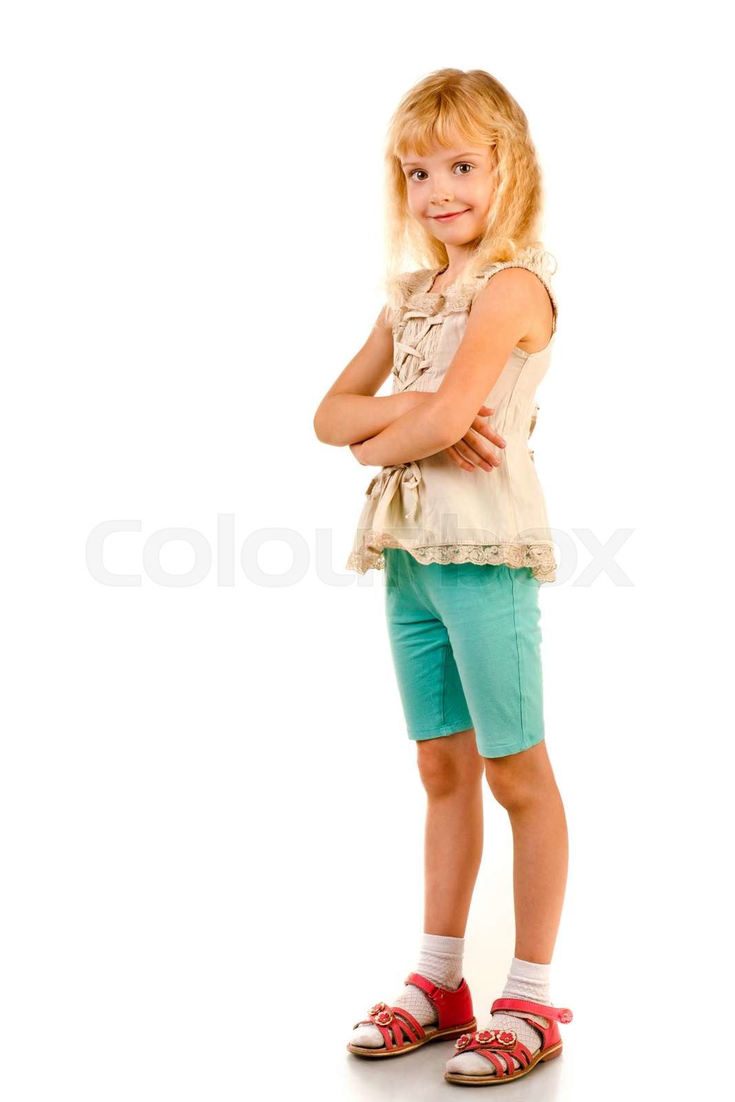 little girl | Stock image | Colourbox