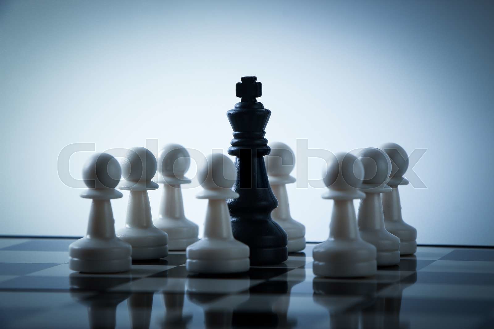 Chess game | Stock image | Colourbox