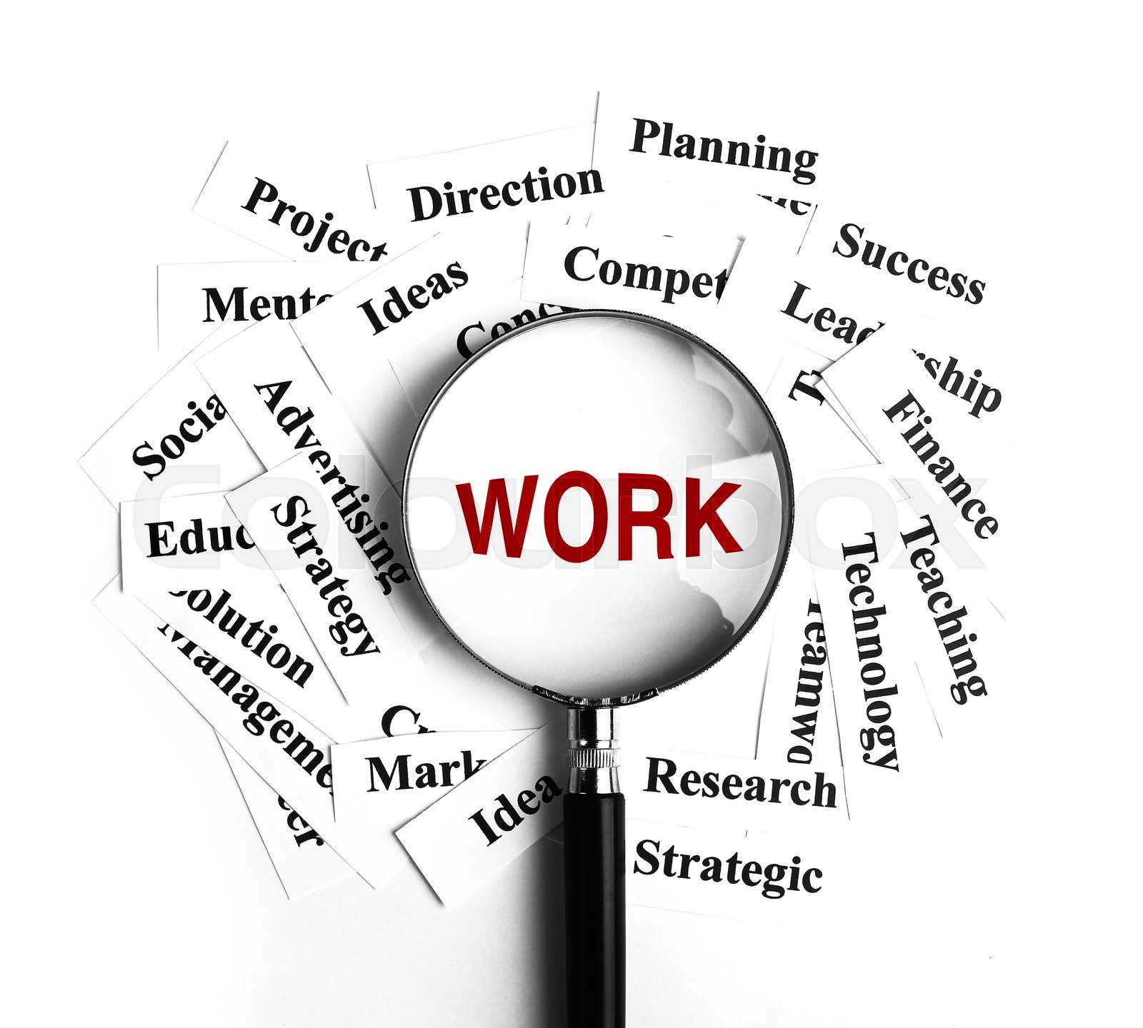 Business work | Stock image | Colourbox