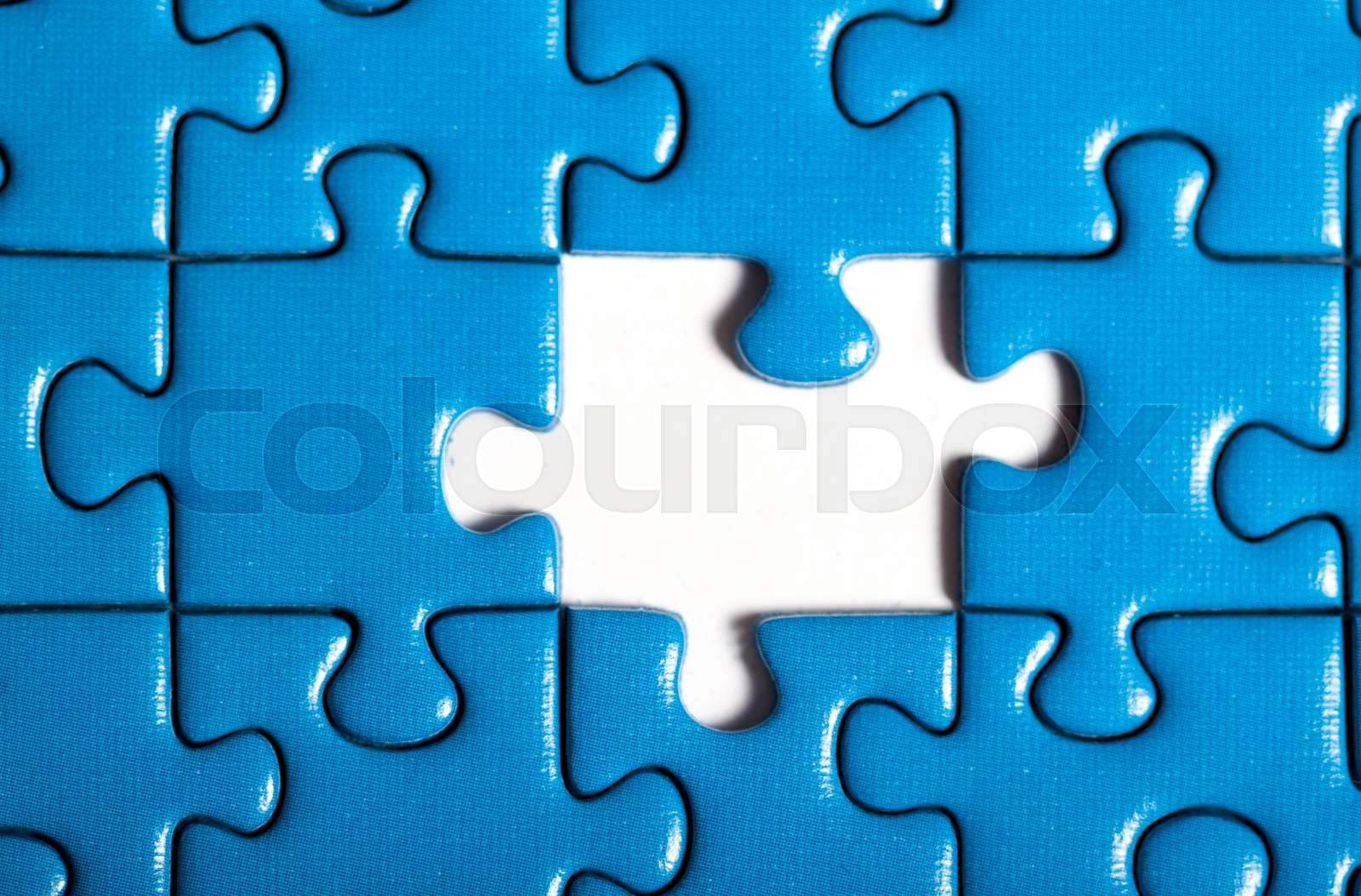 Puzzle | Stock Bild | Colourbox