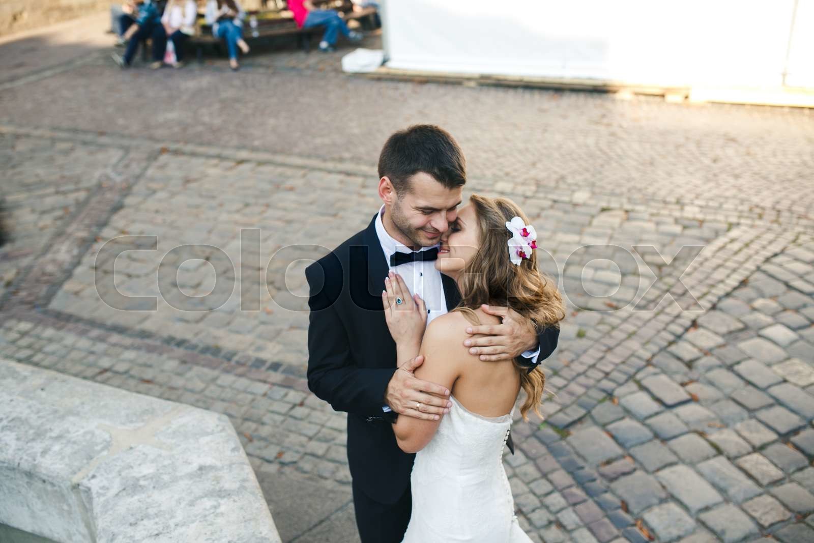 Lovely couple hugging | Stock image | Colourbox