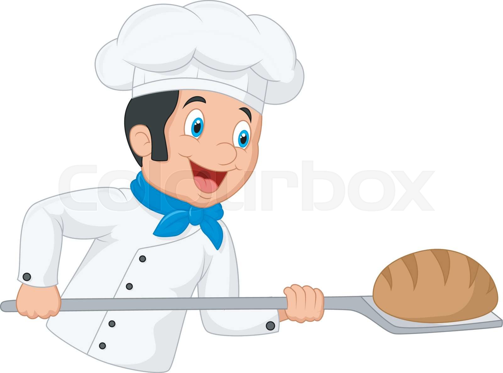 chefkoch, cartoon, illustration | Stock-Vektor | Colourbox