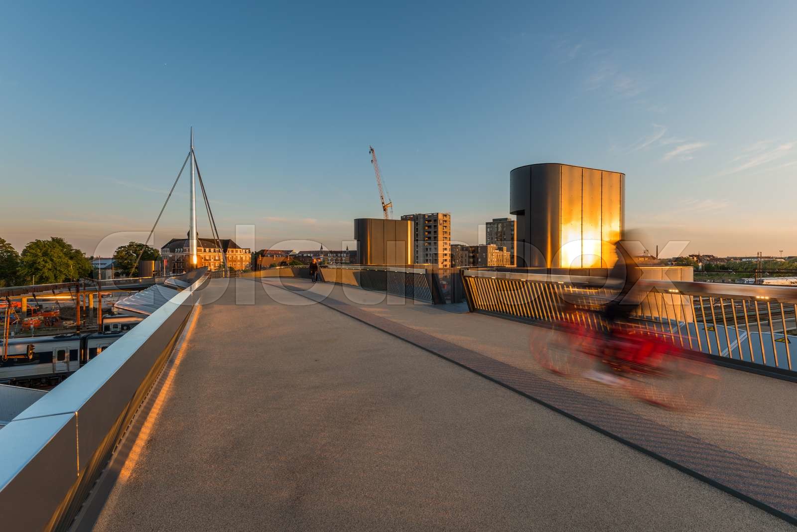 The City bridge in Odense, Denmark | Stock image | Colourbox