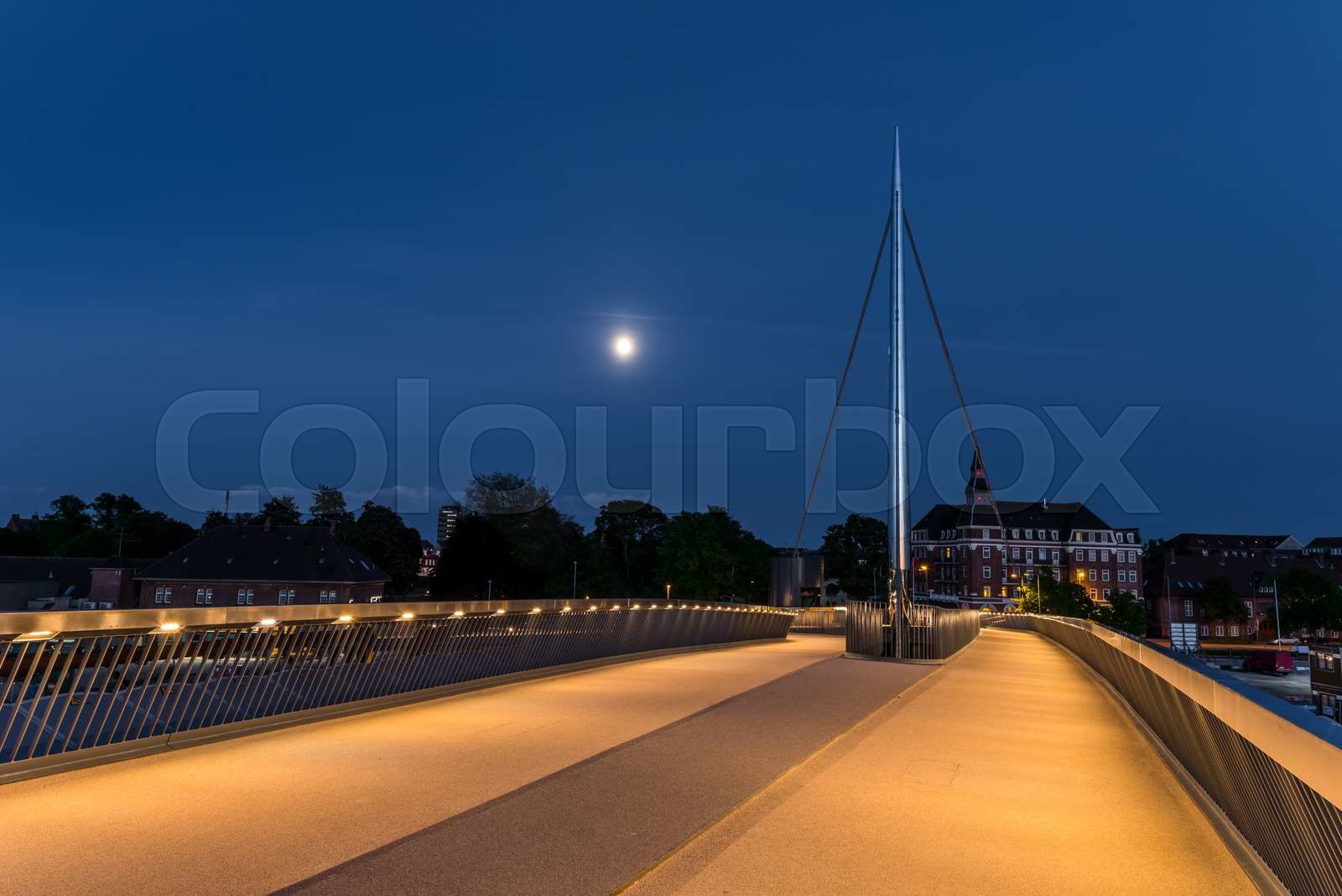 The City bridge in Odense, Denmark | Stock image | Colourbox