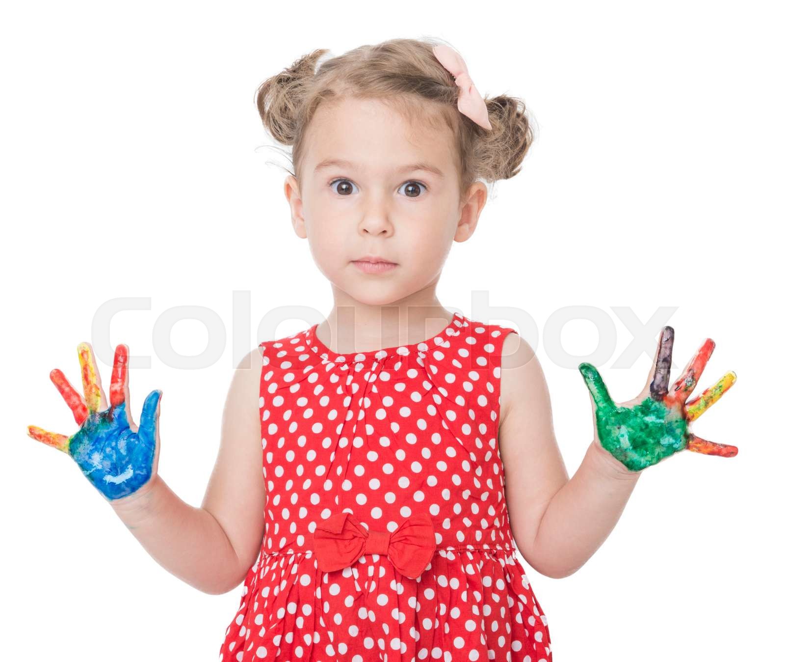 Suspicion child | Stock image | Colourbox