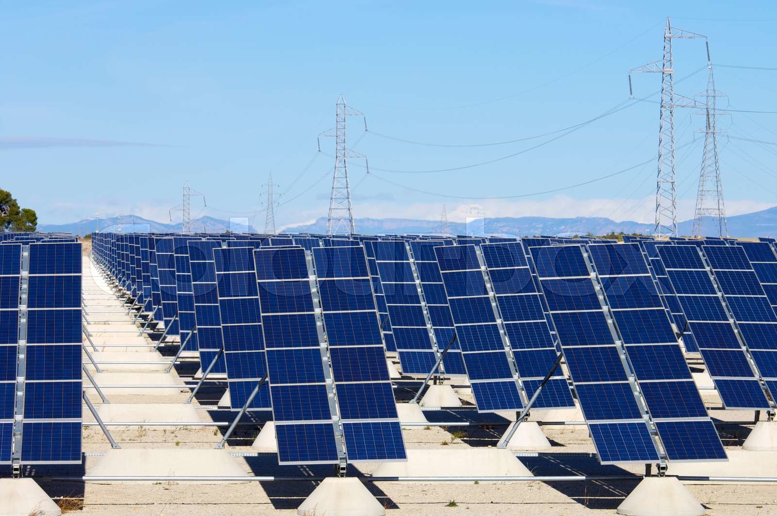 solar energy | Stock image | Colourbox