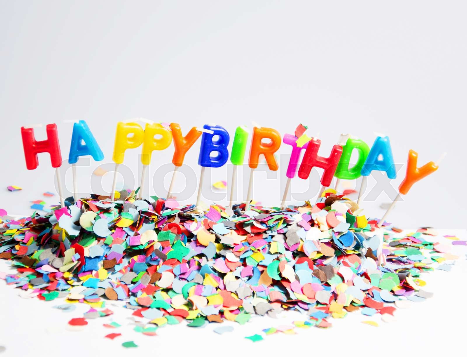 Geburtstag | Stock Bild | Colourbox