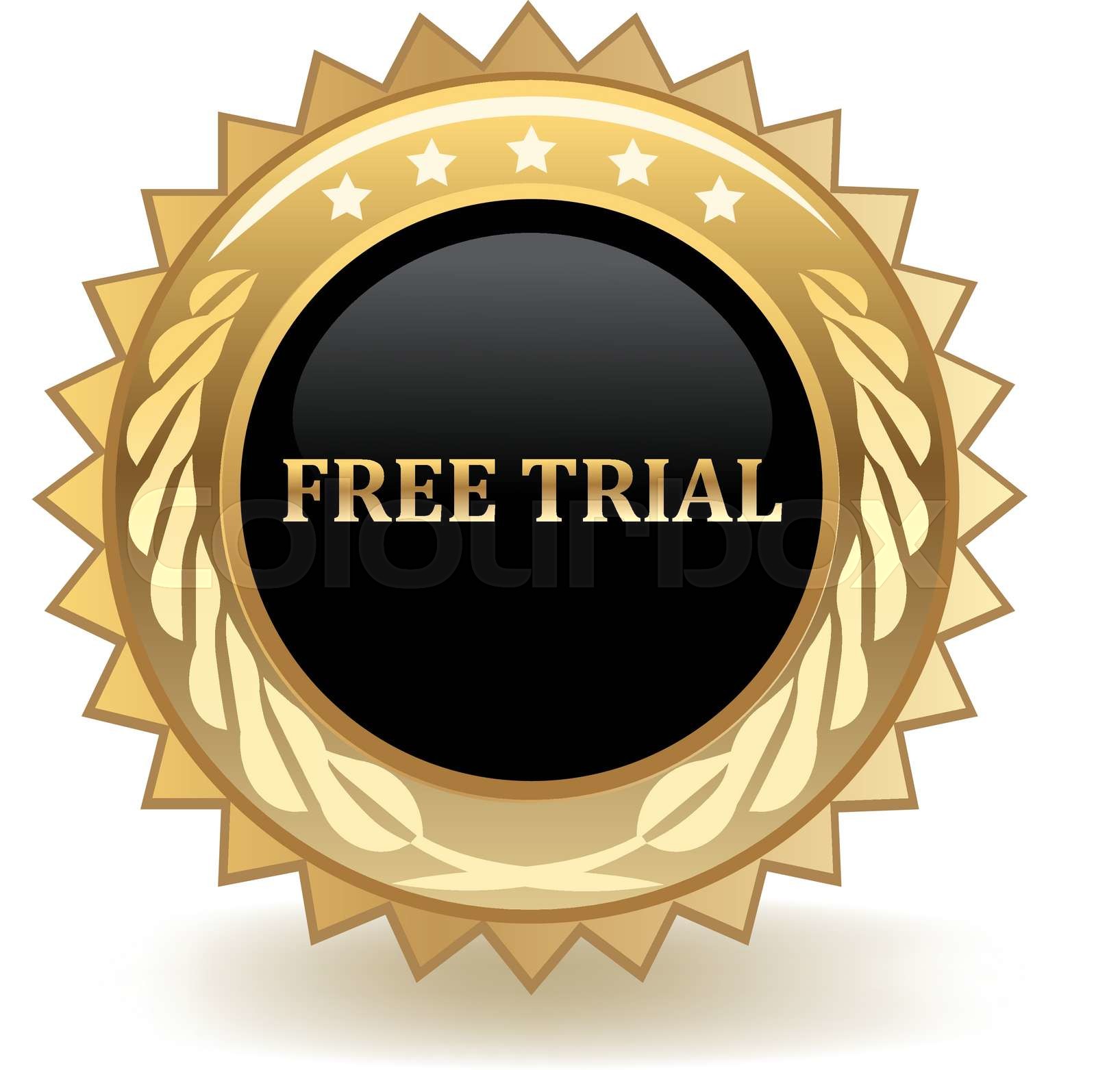 Free Trial Badge | Stock vector | Colourbox