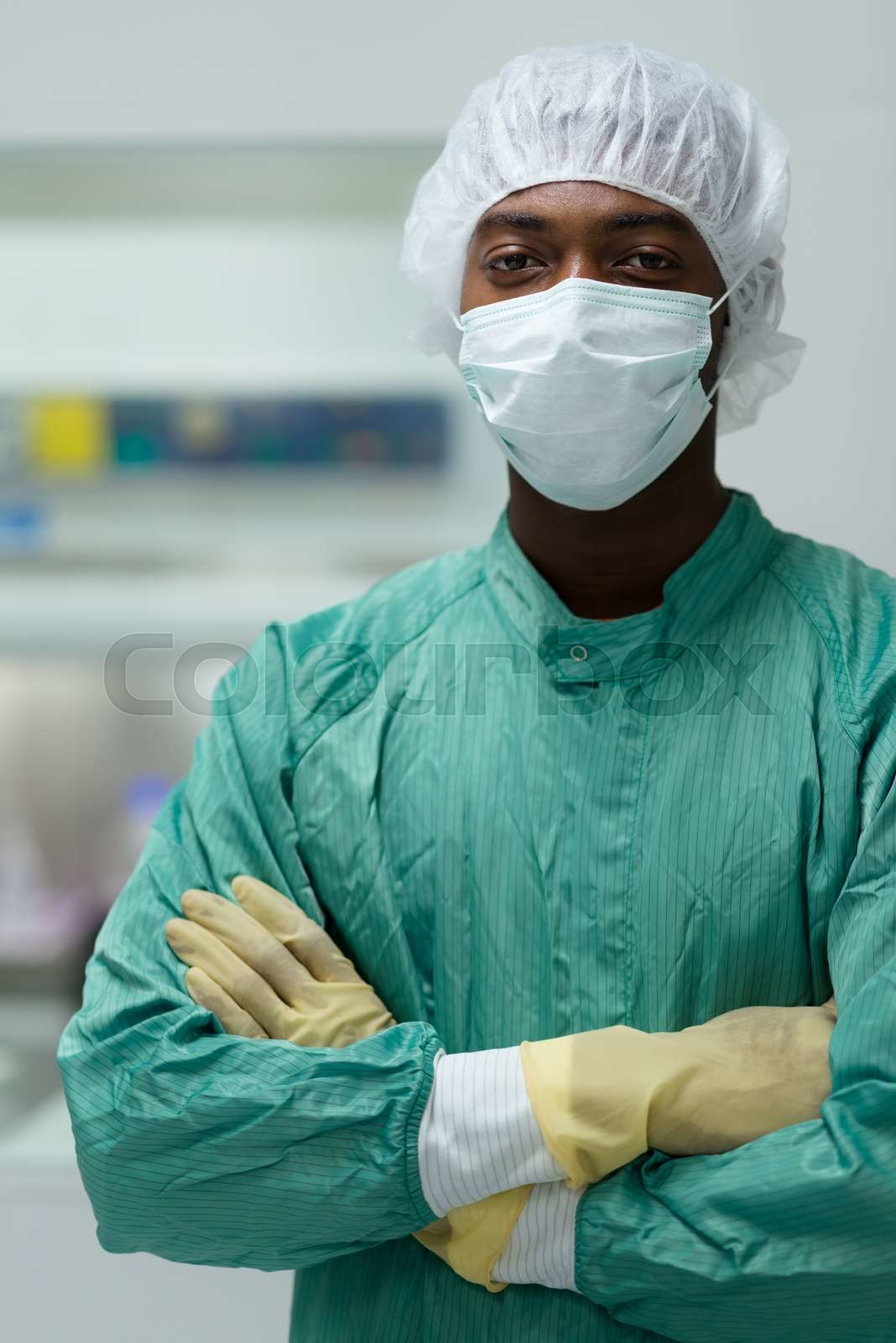 Lab staff at work in pharmaceutical laboratory | Stock image | Colourbox